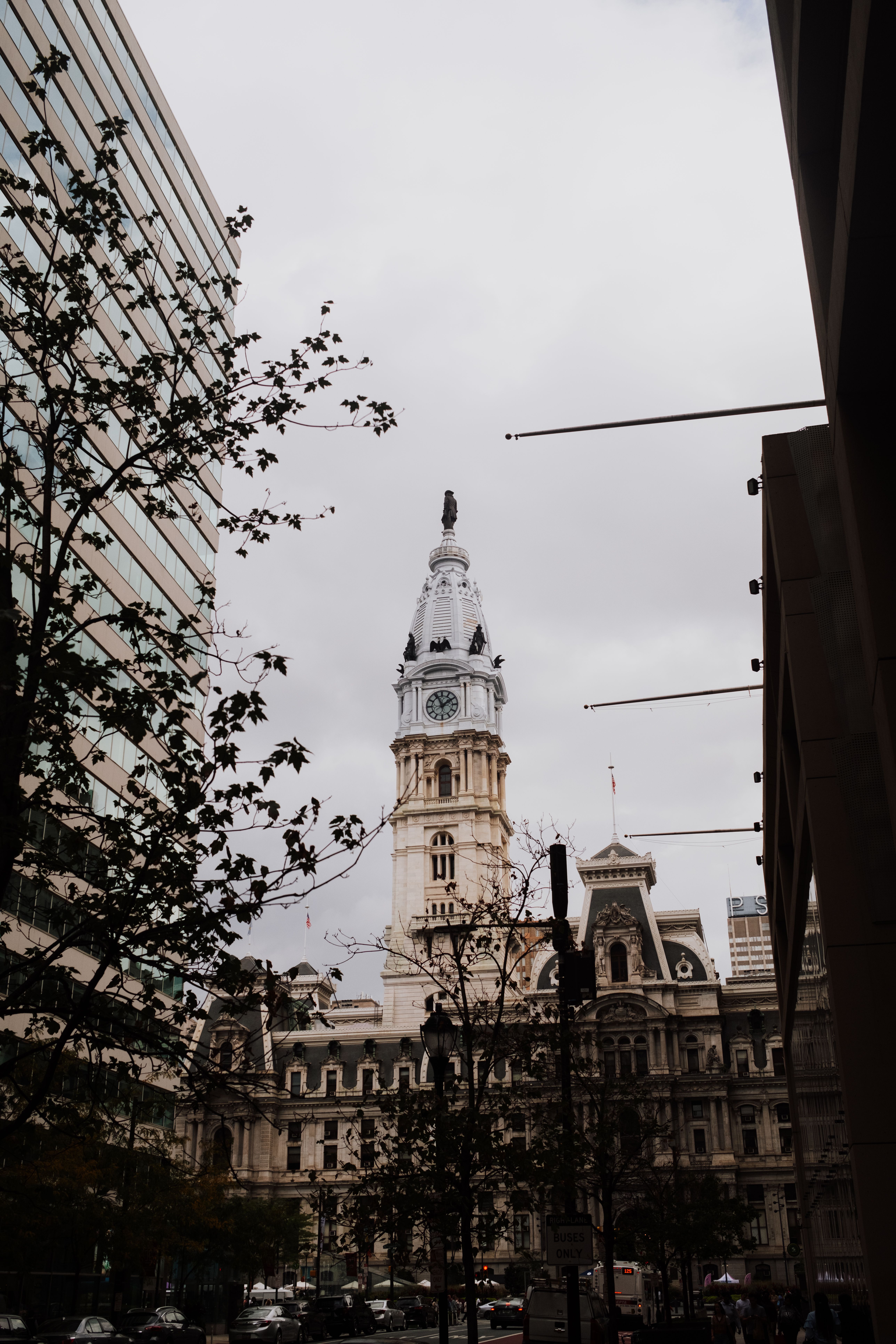 Philadelphia City Hall Tower Architectural View · Free Stock Photo
