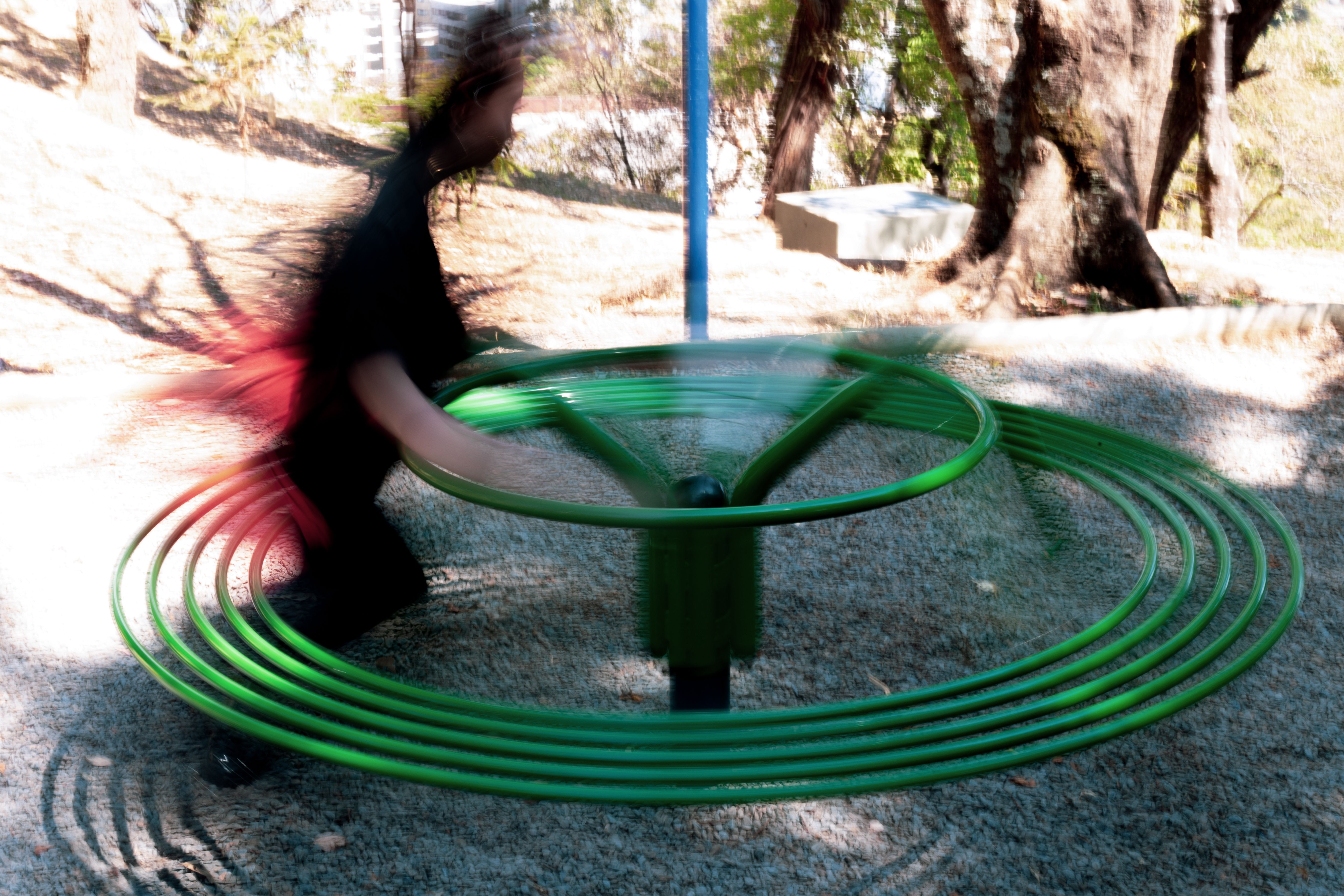 Playground Fun with Spinning Carousel in Belo Horizonte · Free Stock Photo