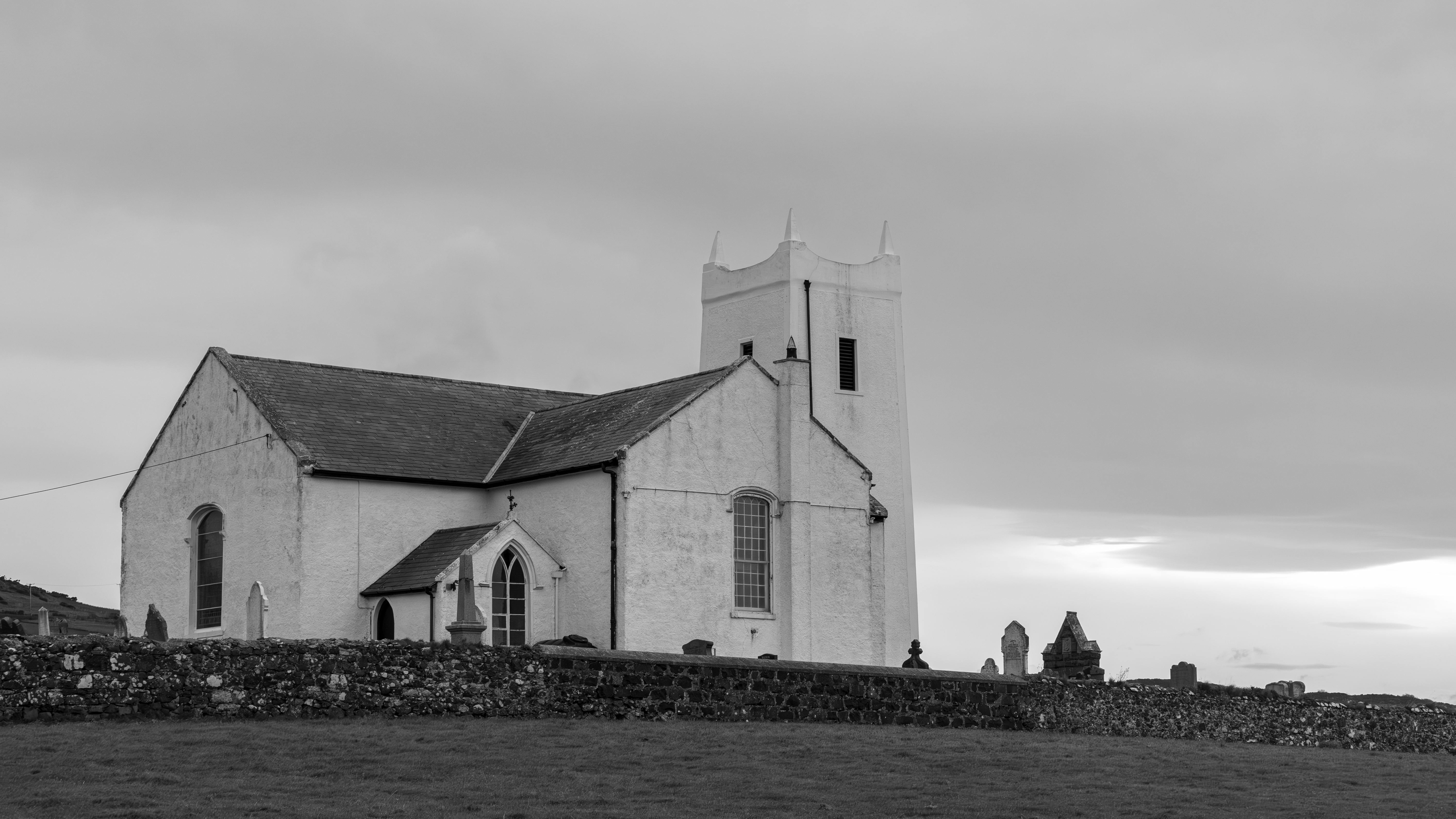 Historic Church in Ballintoy Northern Ireland · Free Stock Photo
