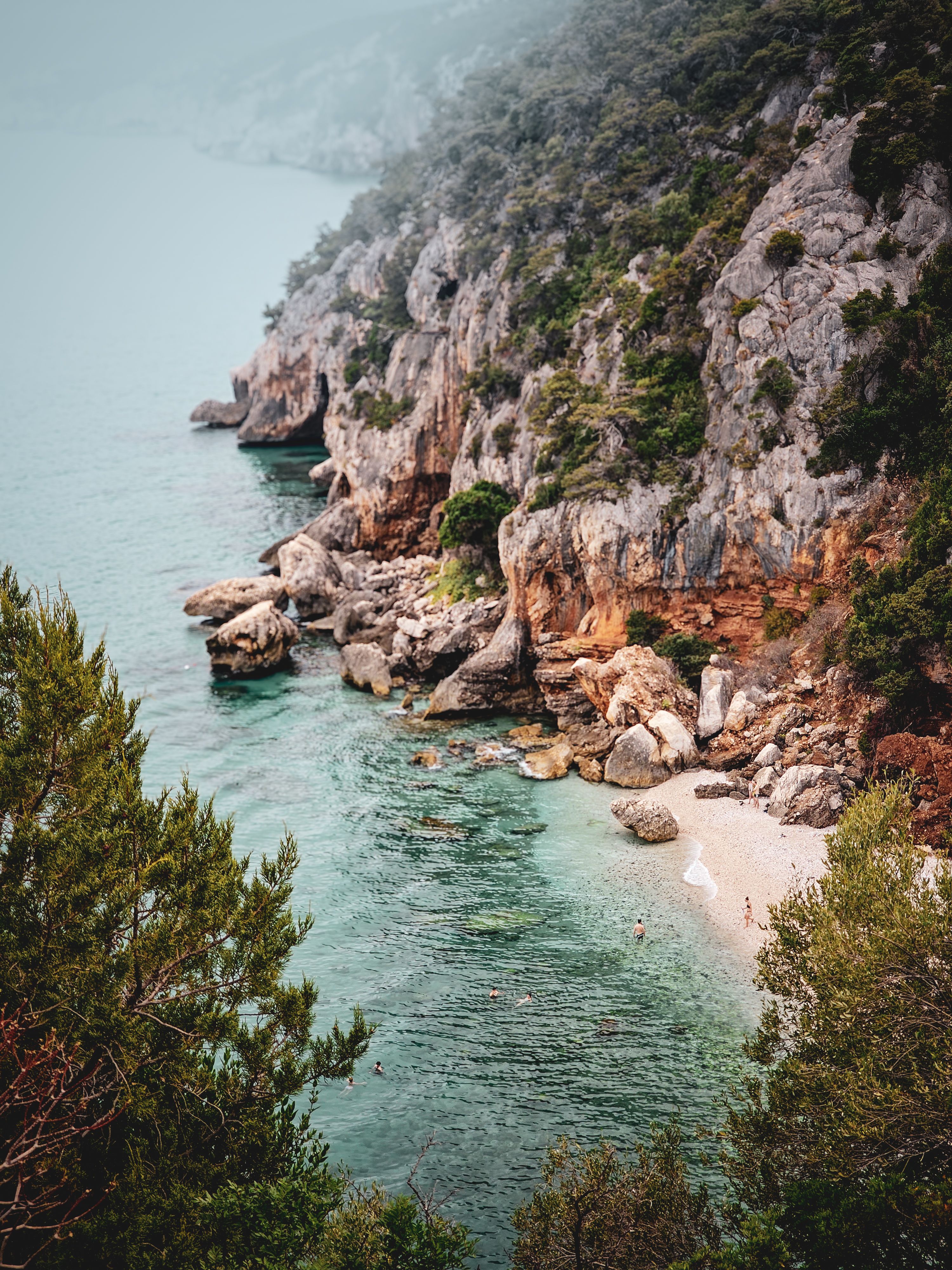 Stunning Cliffside Beach in Cala Goloritze, Sardinia · Free Stock Photo