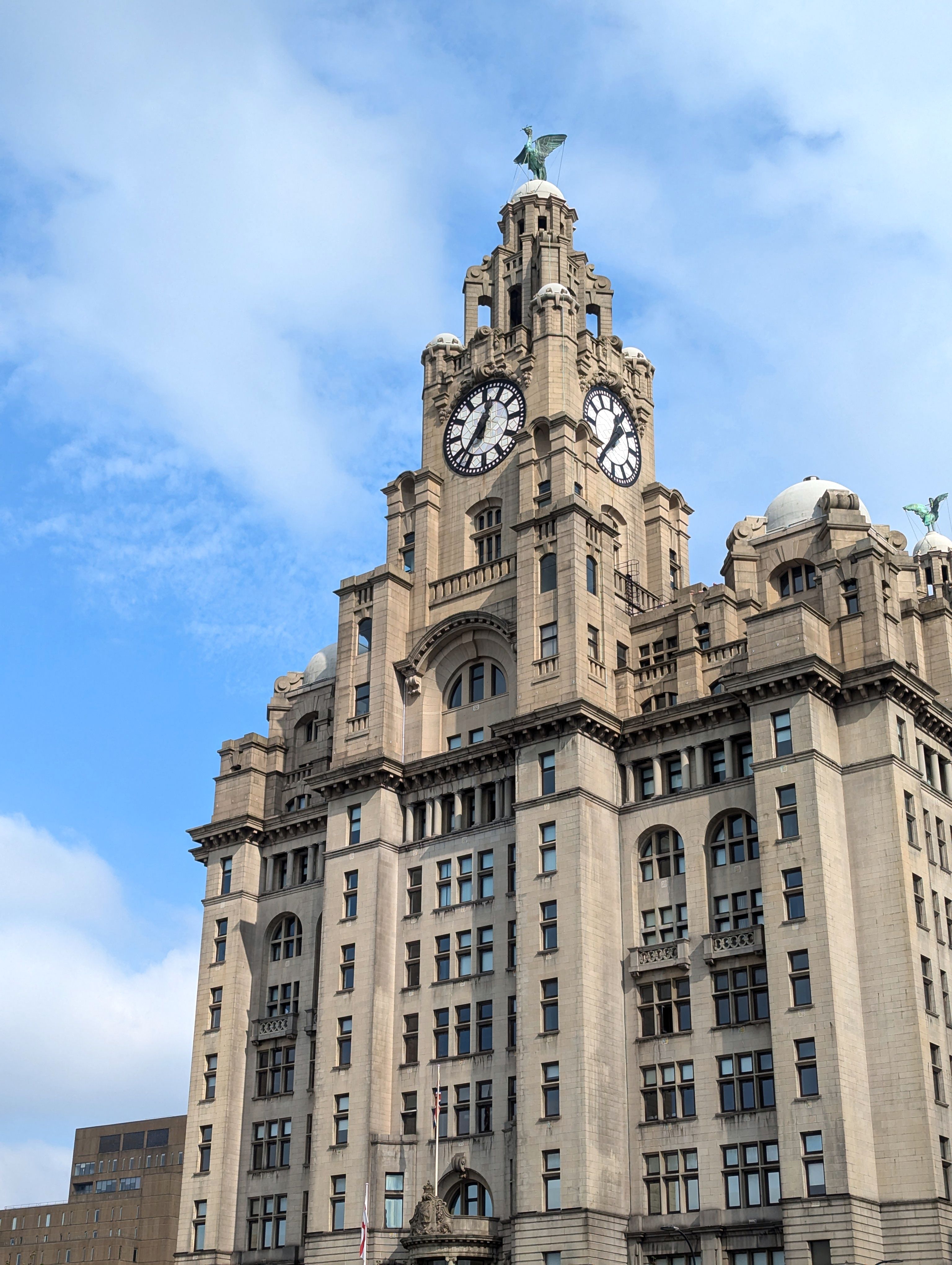 Iconic Royal Liver Building in Liverpool · Free Stock Photo