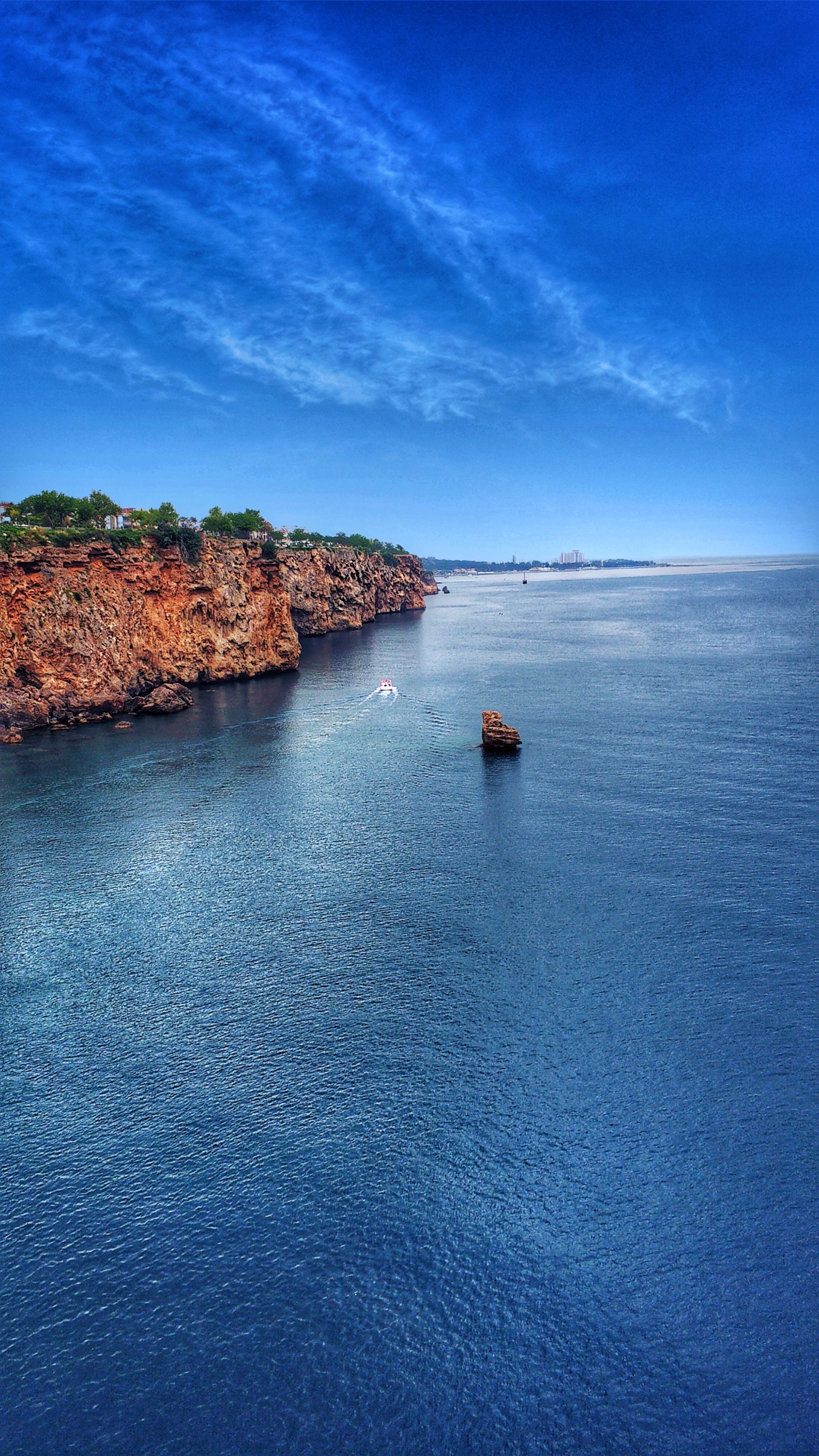 Stunning Cliffs and Calm Sea in Antalya · Free Stock Photo
