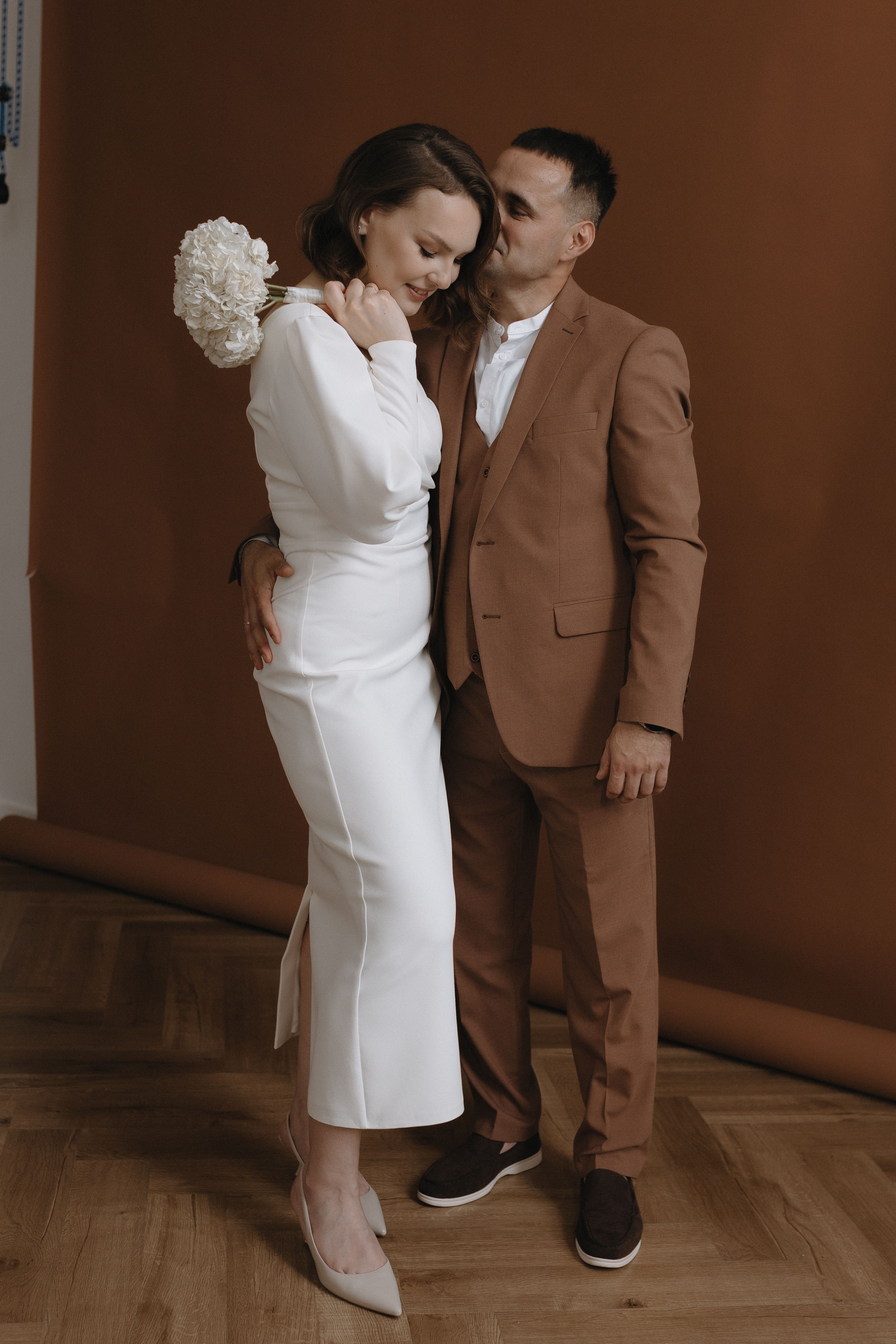 Elegant Couple in Formal Attire Portrait · Free Stock Photo