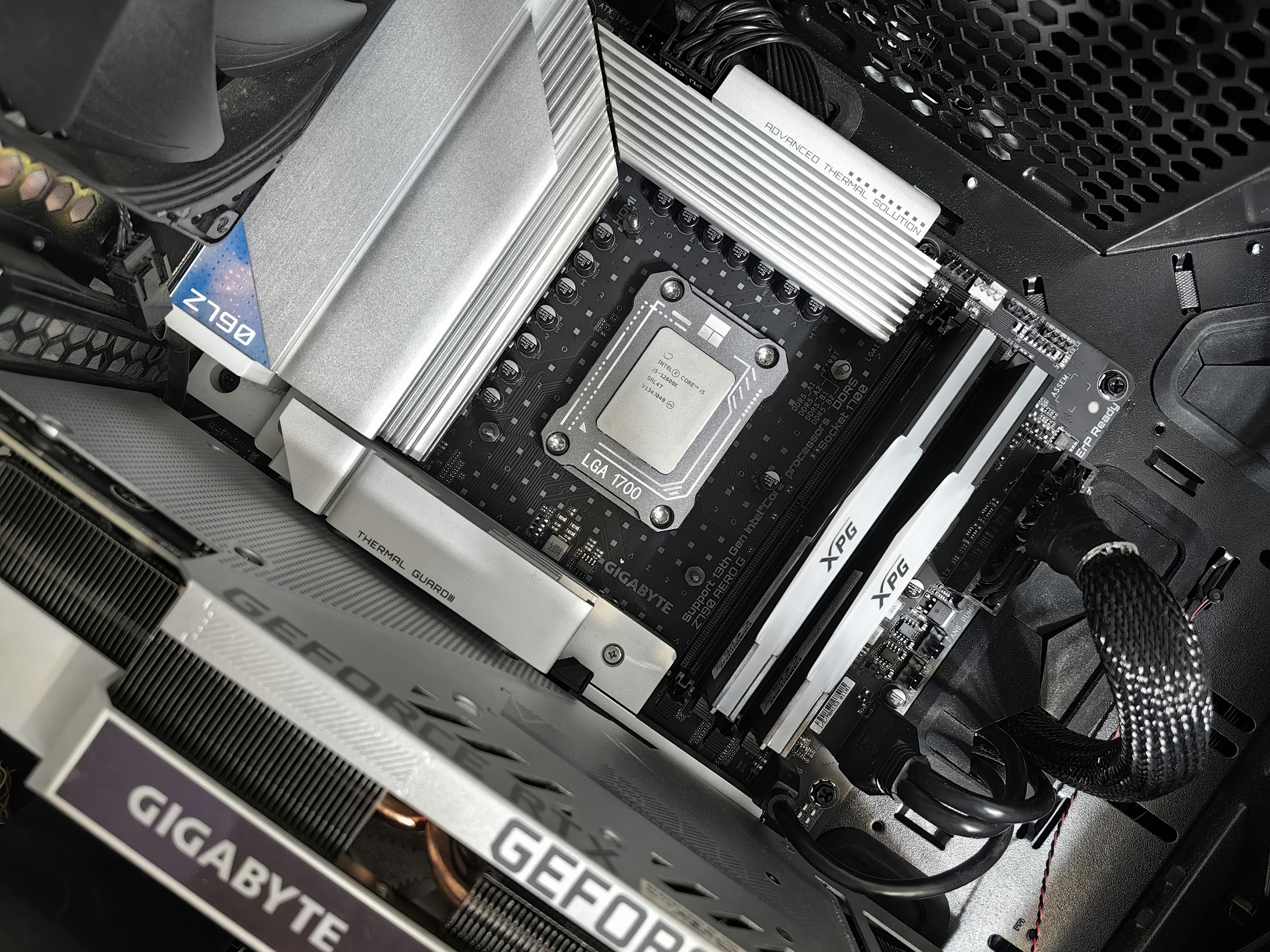 High-Performance PC Build with Gigabyte Components · Free Stock Photo