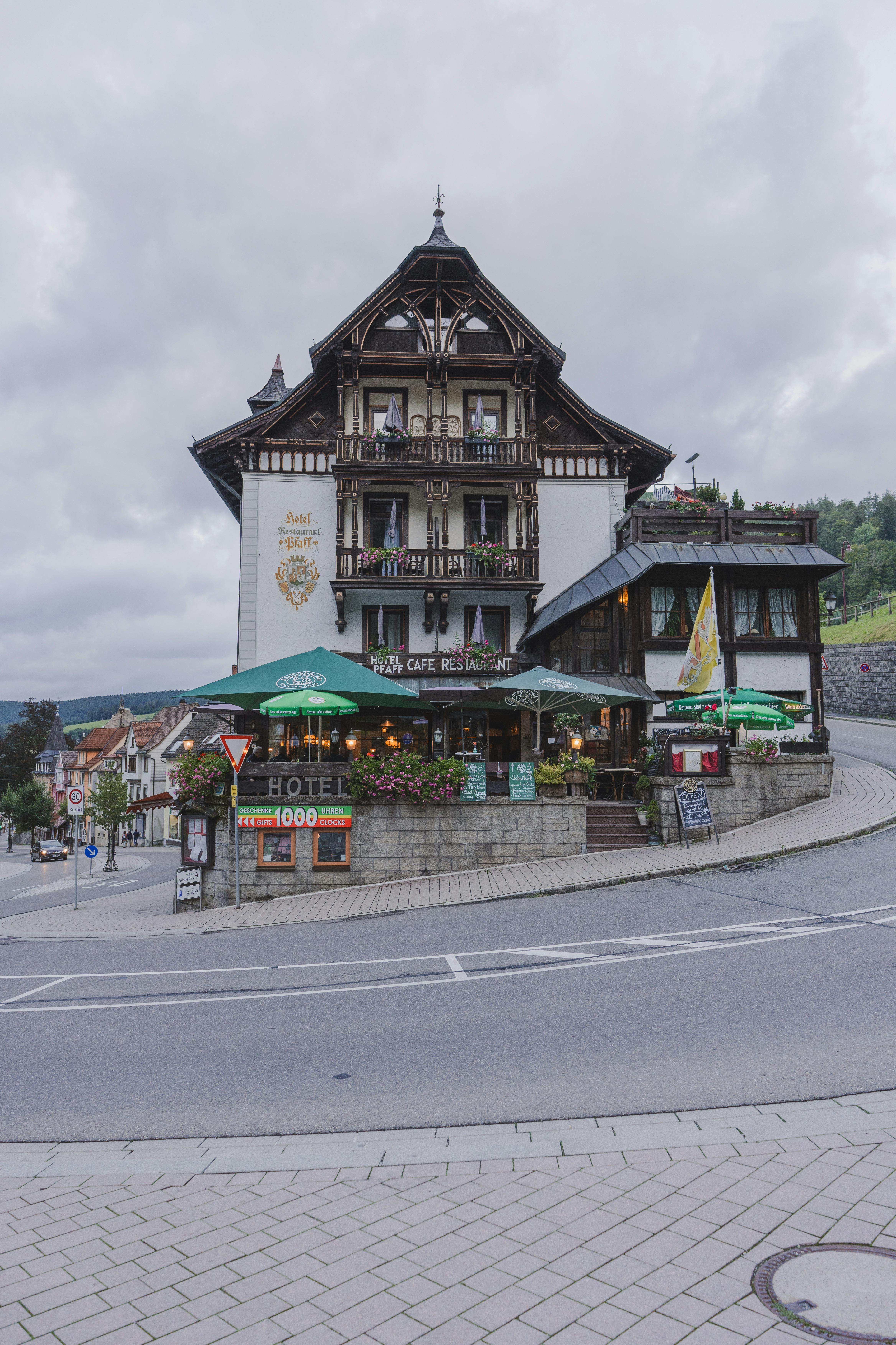 Charming German Hotel in Black Forest Landscape · Free Stock Photo