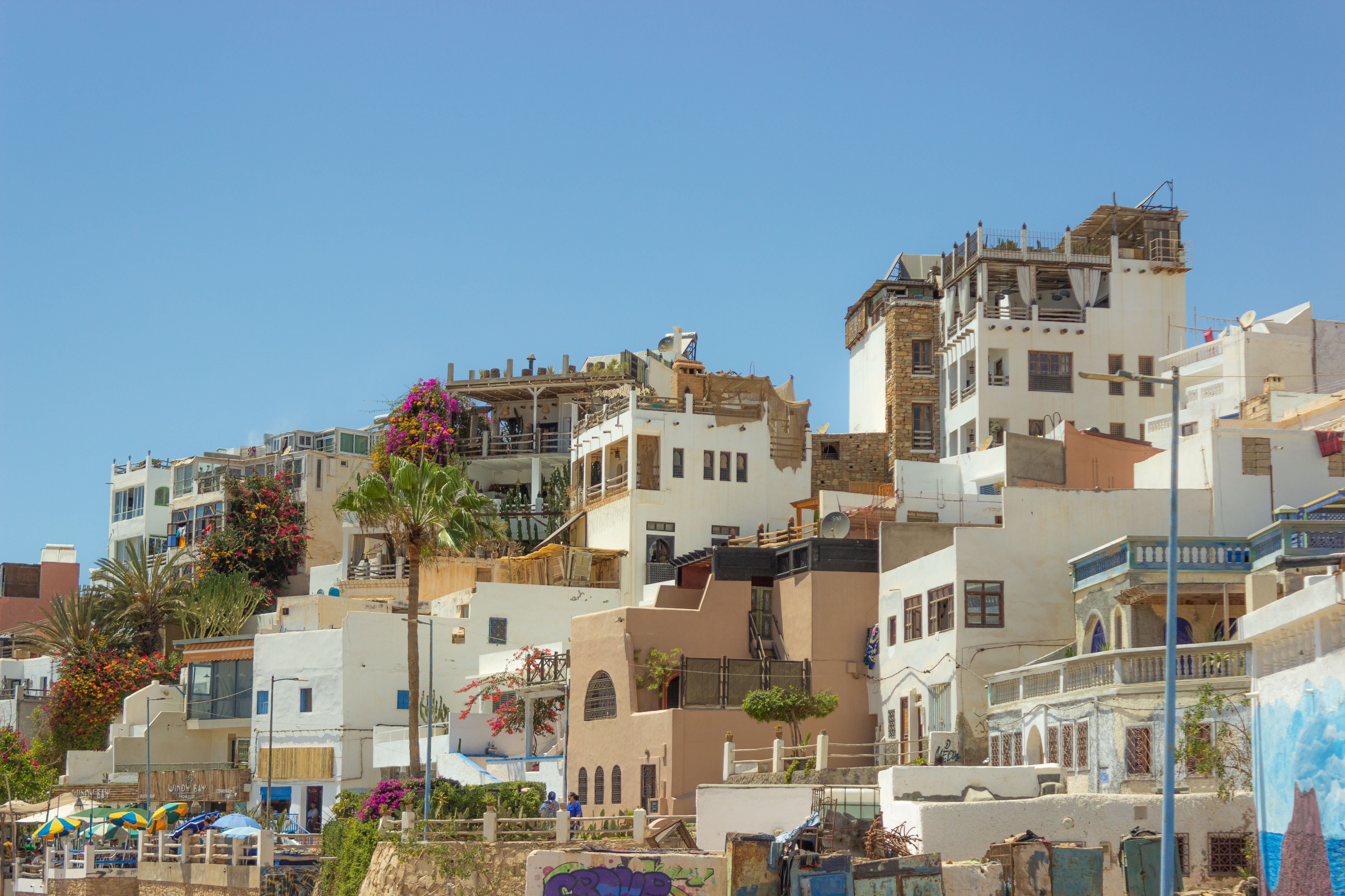 Mediterranean Style Buildings under Clear Blue Sky · Free Stock Photo