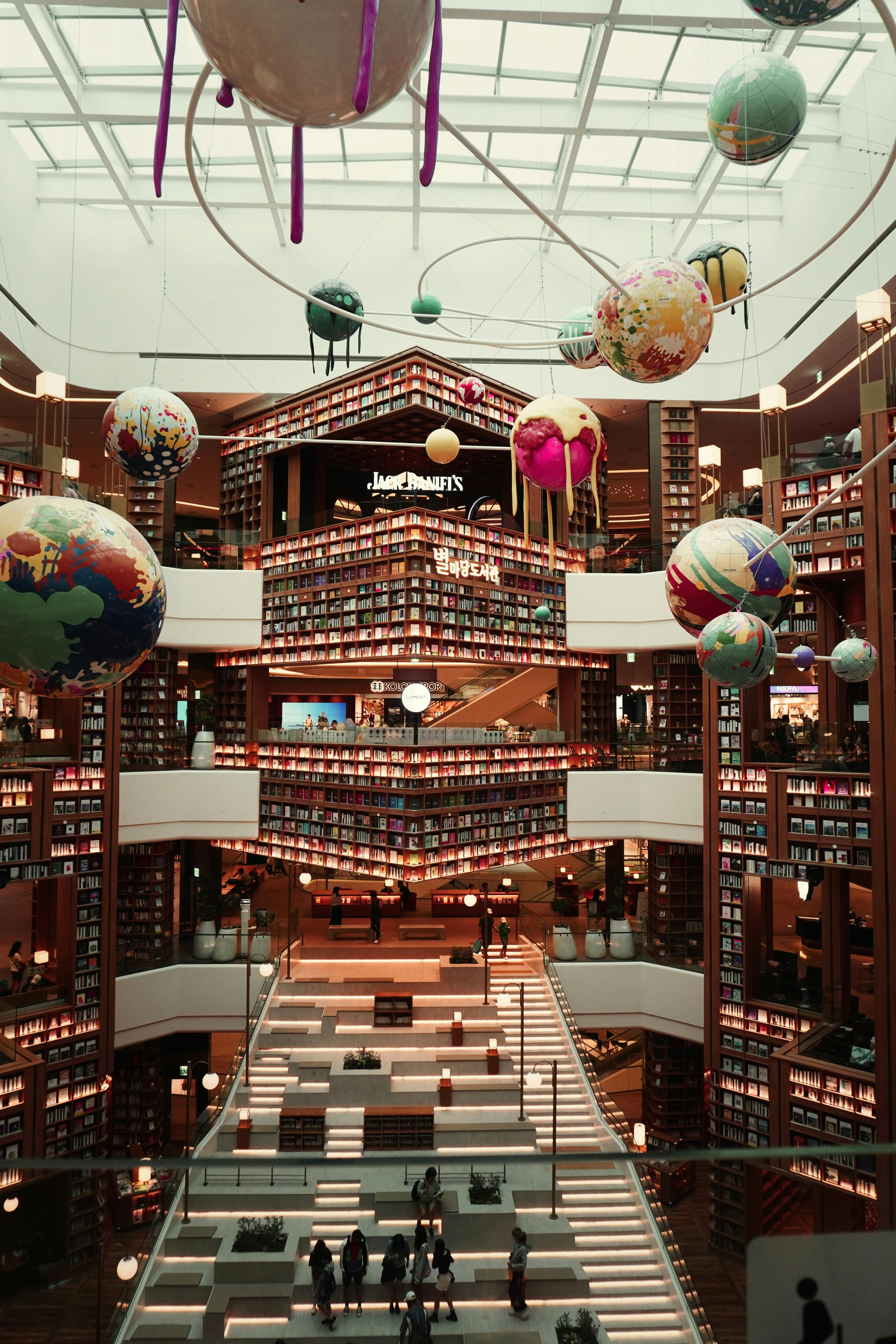 People Reading Books In Library · Free Stock Photo