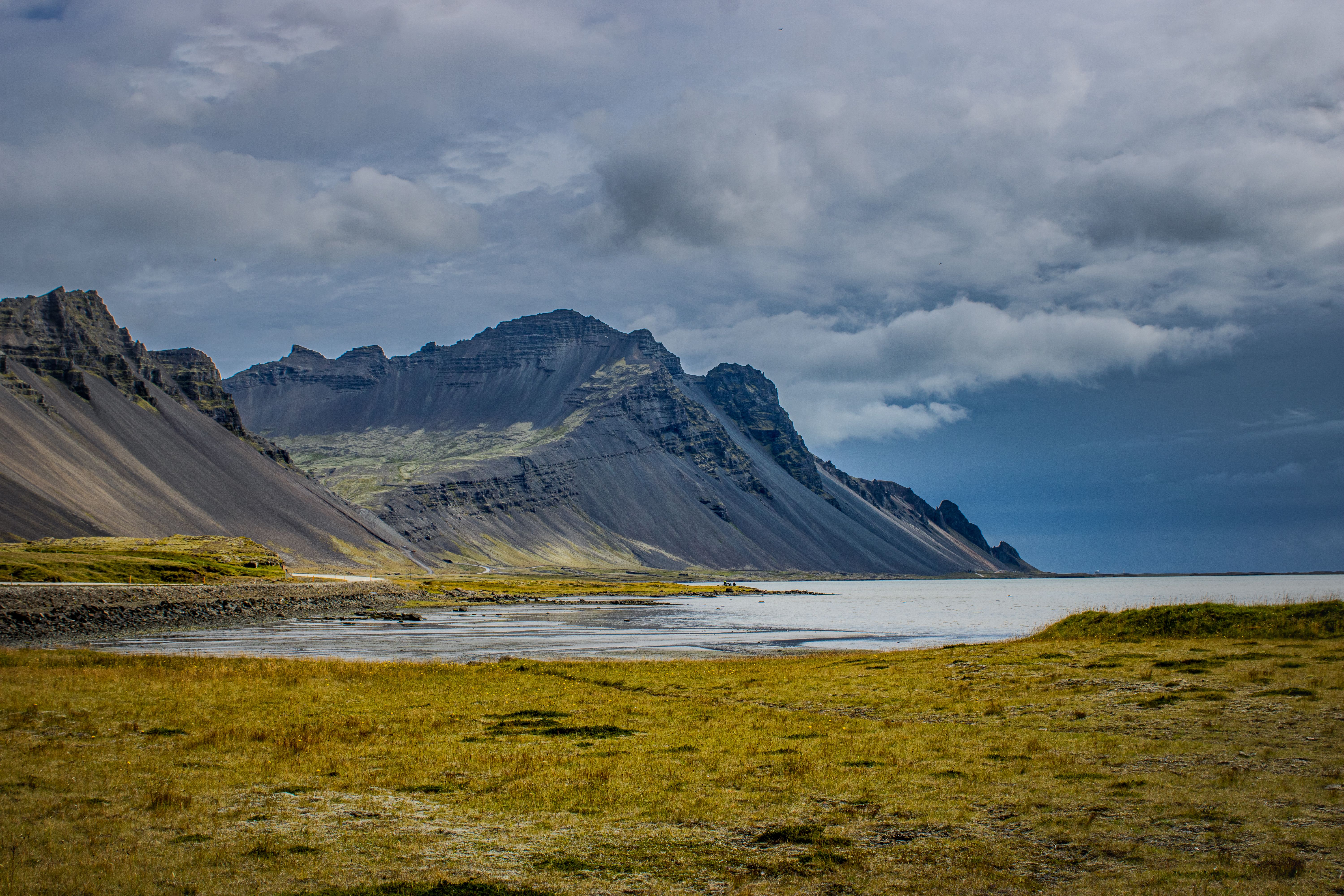 Dramatic Icelandic Mountains by the Seaside · Free Stock Photo