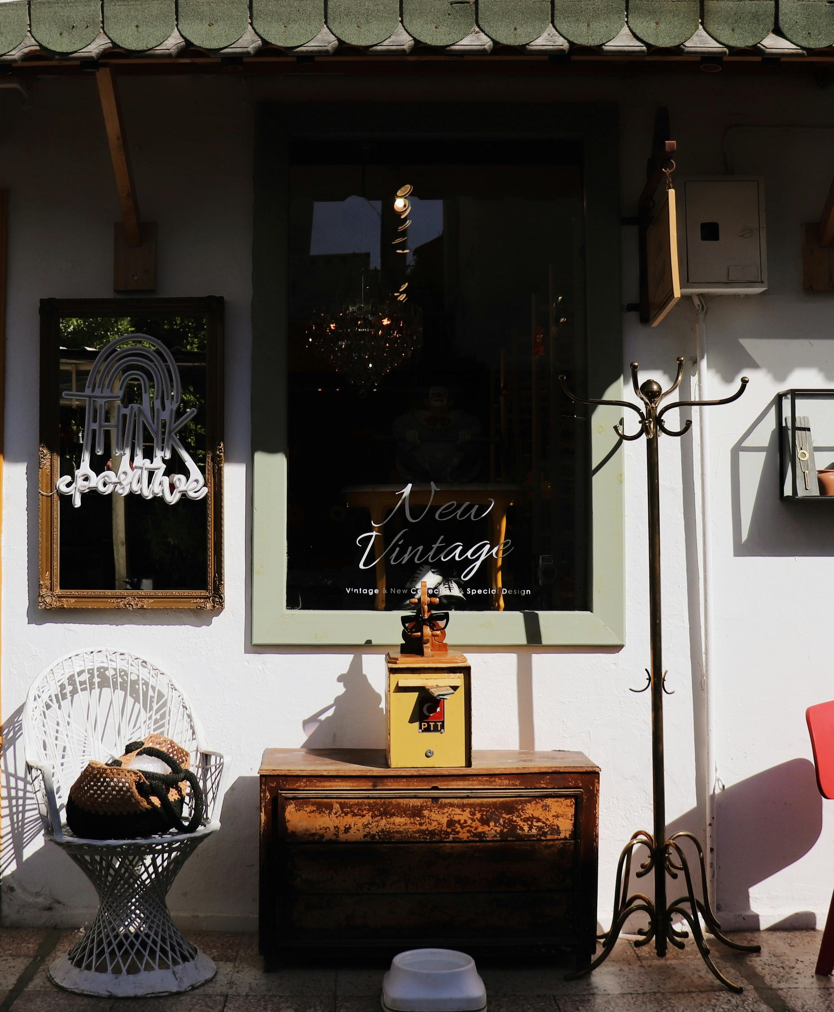 Charming Vintage Storefront with Rustic Decor · Free Stock Photo
