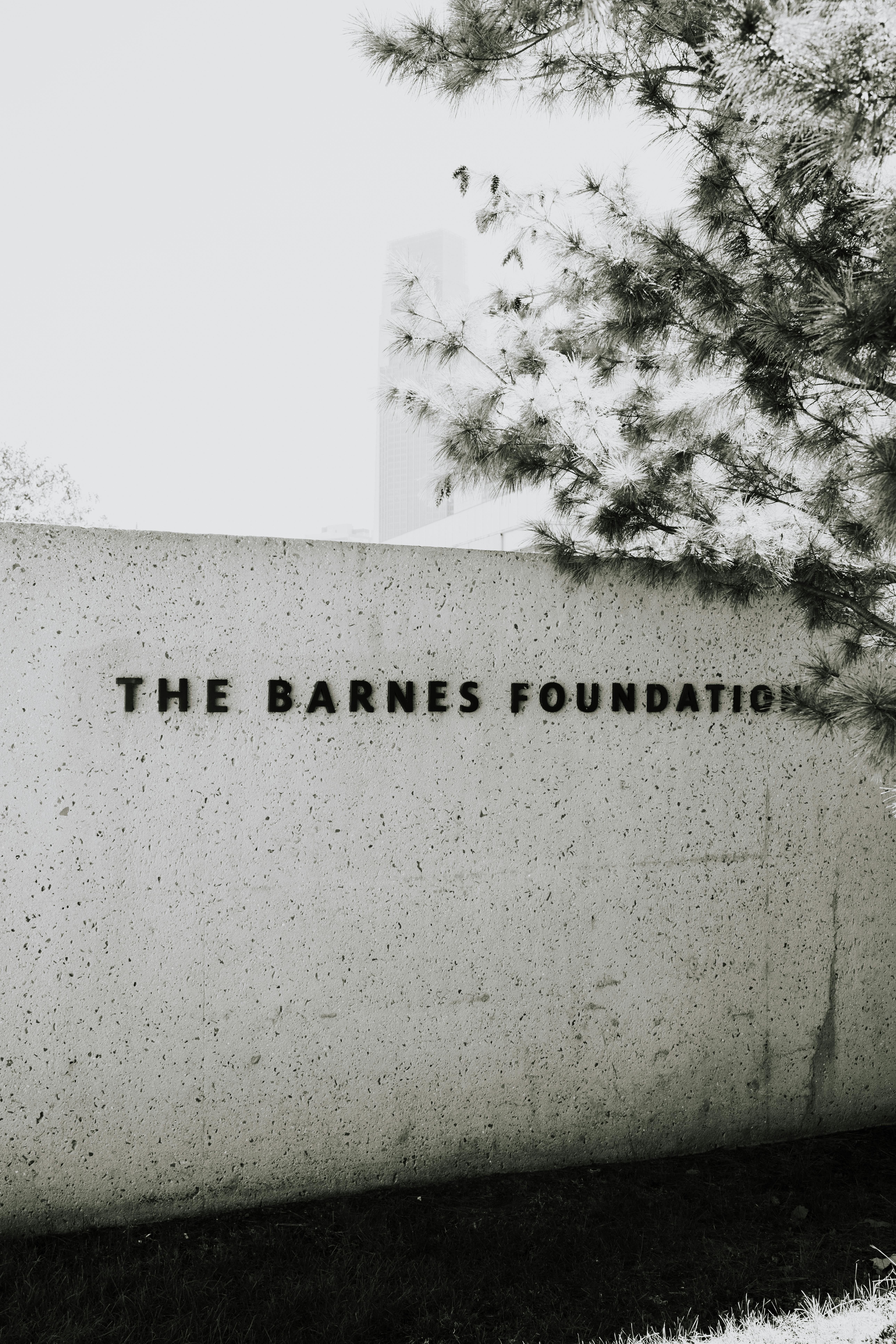 Barnes Foundation Exterior with Trees · Free Stock Photo