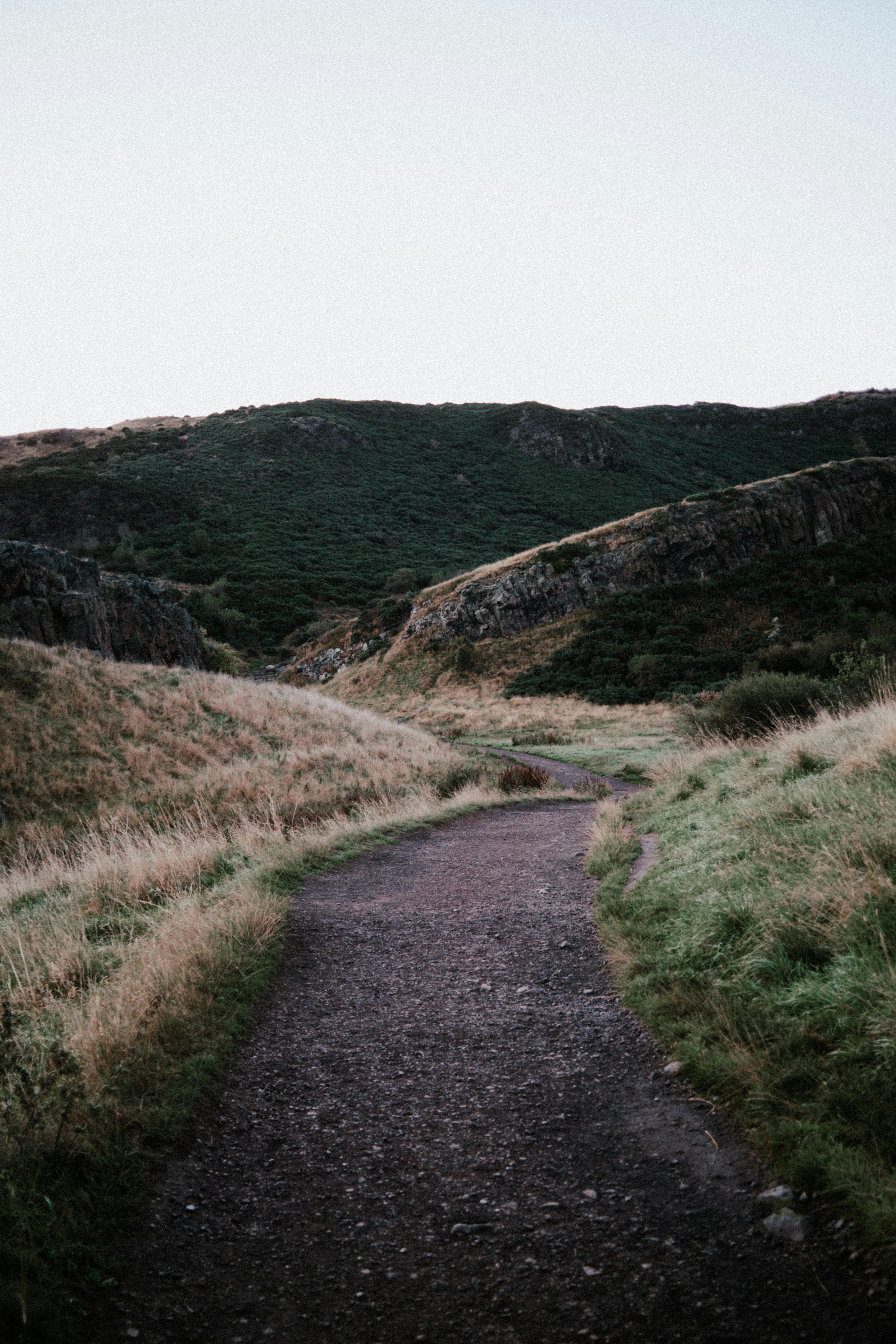 Peaceful Path Through Scottish Hills · Free Stock Photo