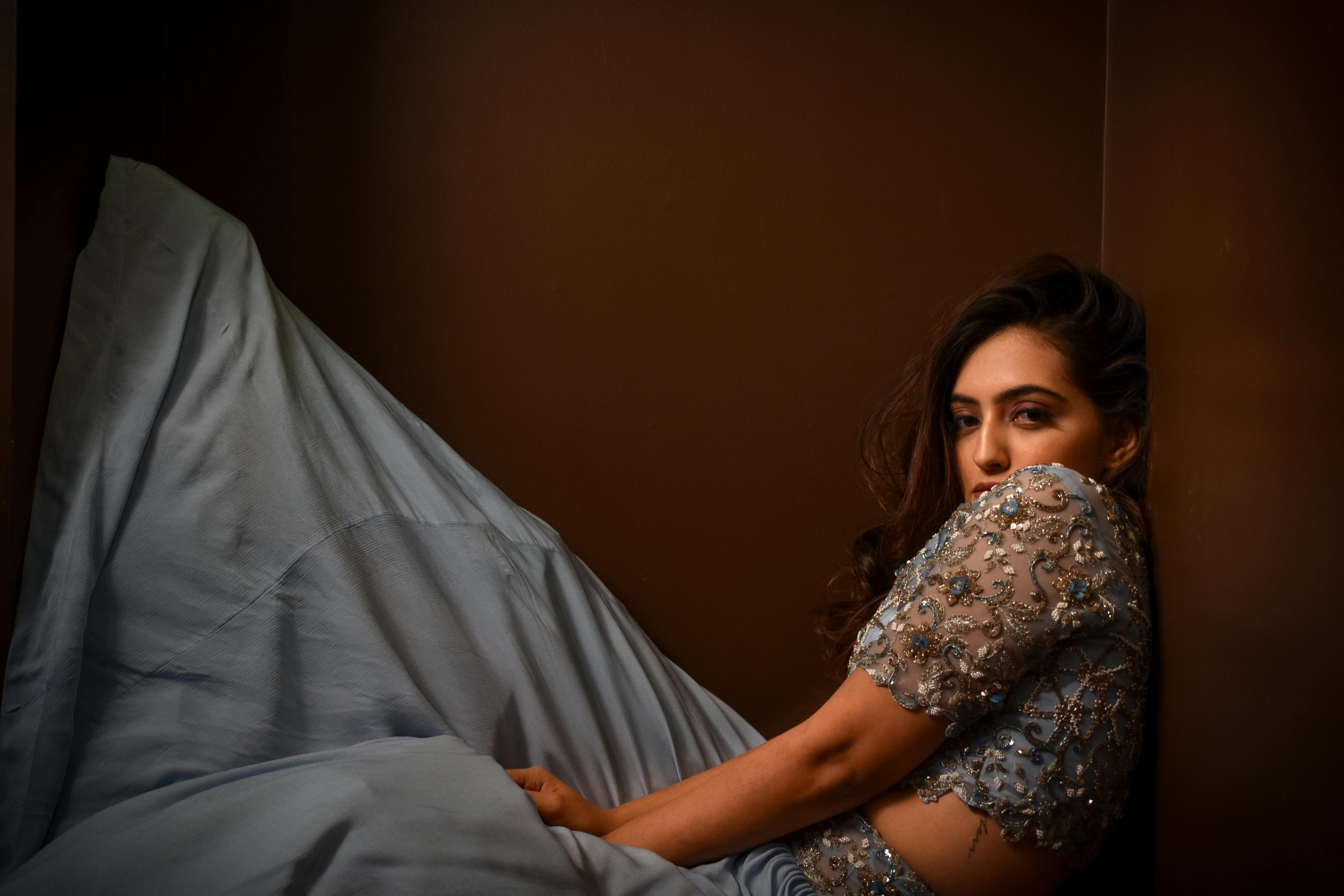 Photo of a Woman Wearing Sari Dress · Free Stock Photo