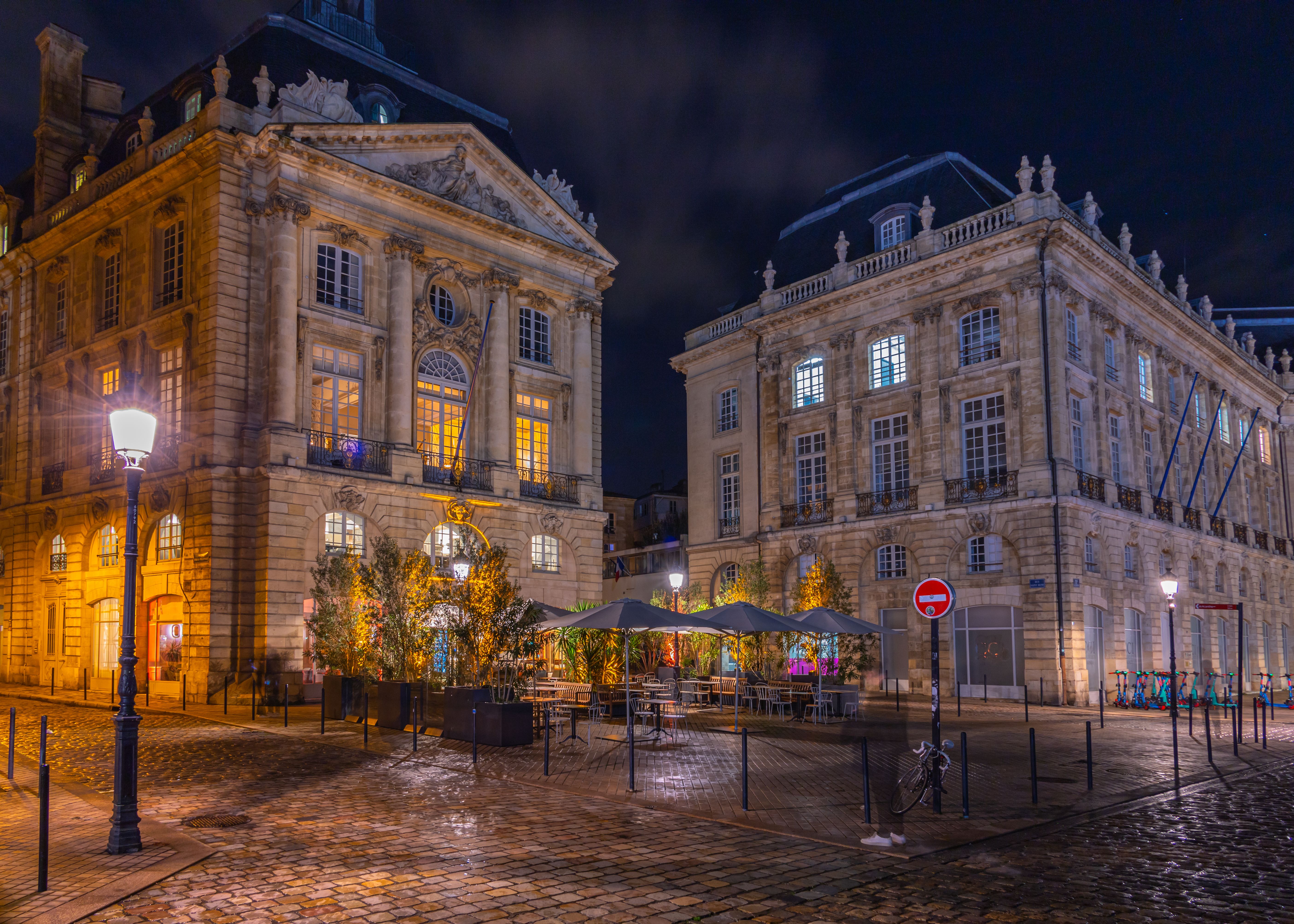 Historic European Architecture at Night · Free Stock Photo