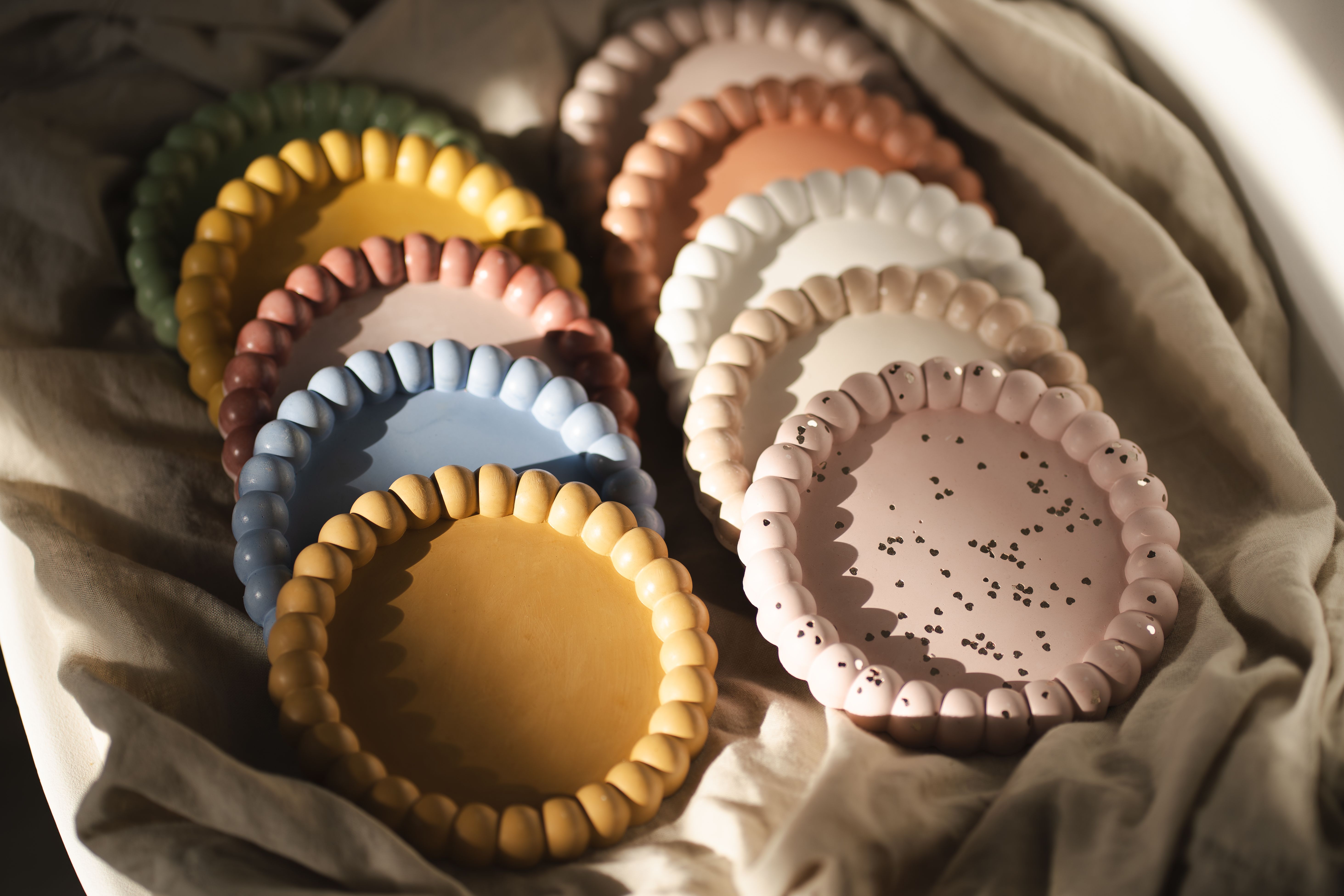 Colorful Ceramic Plates with Unique Designs · Free Stock Photo
