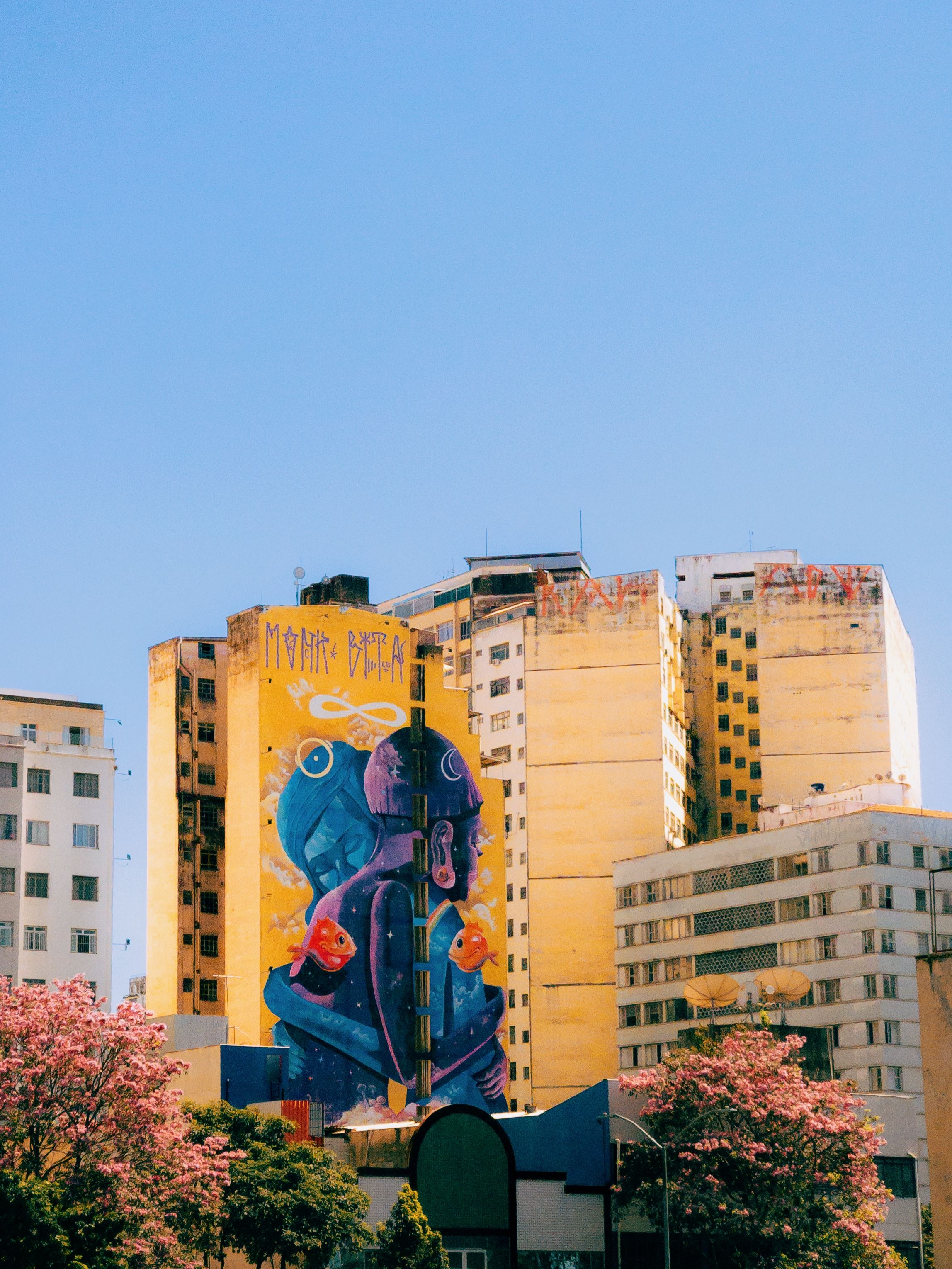 Colorful Street Art in Belo Horizonte, Brazil · Free Stock Photo
