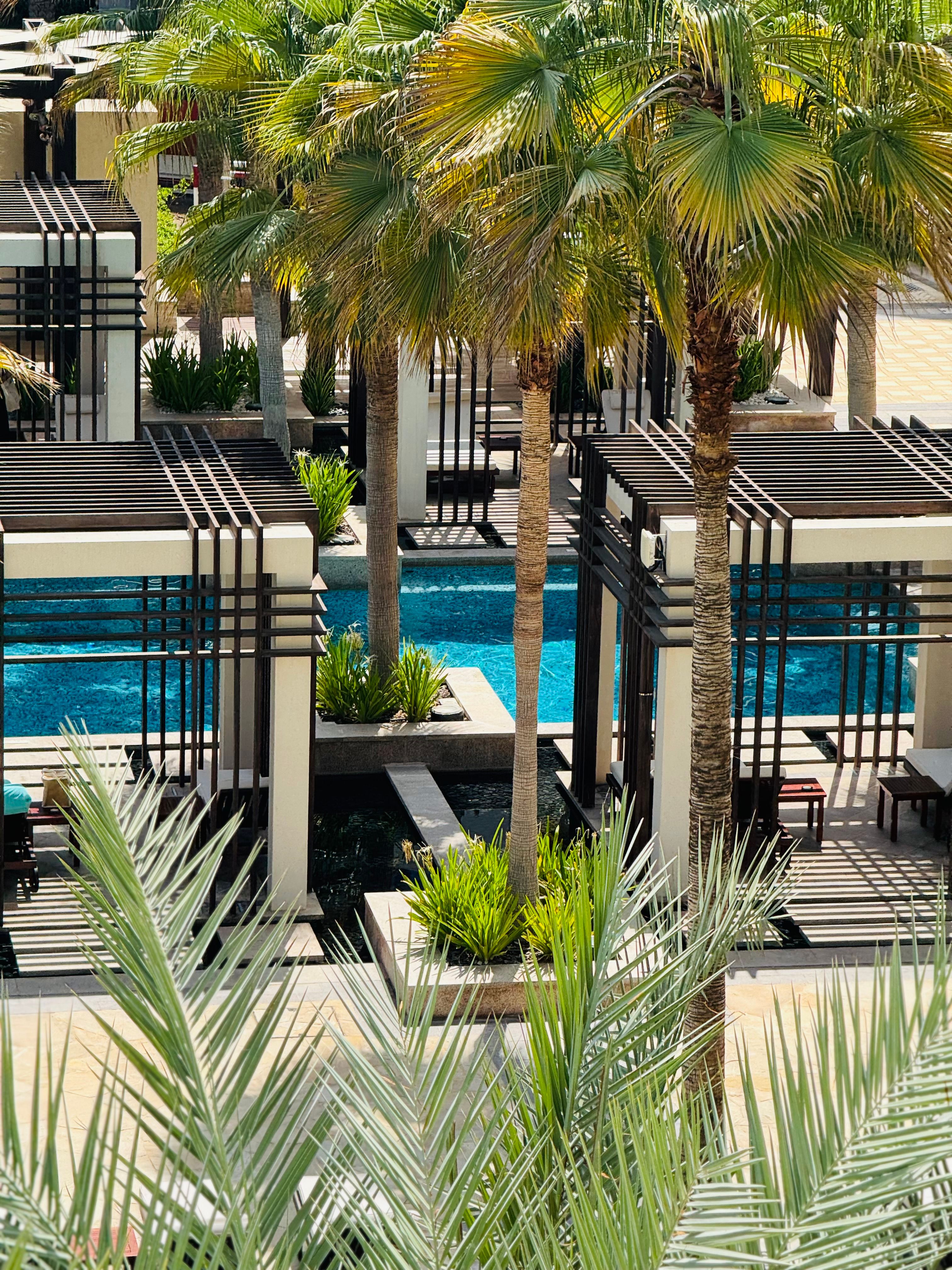 Luxurious Outdoor Pool Area in Oman Resort · Free Stock Photo