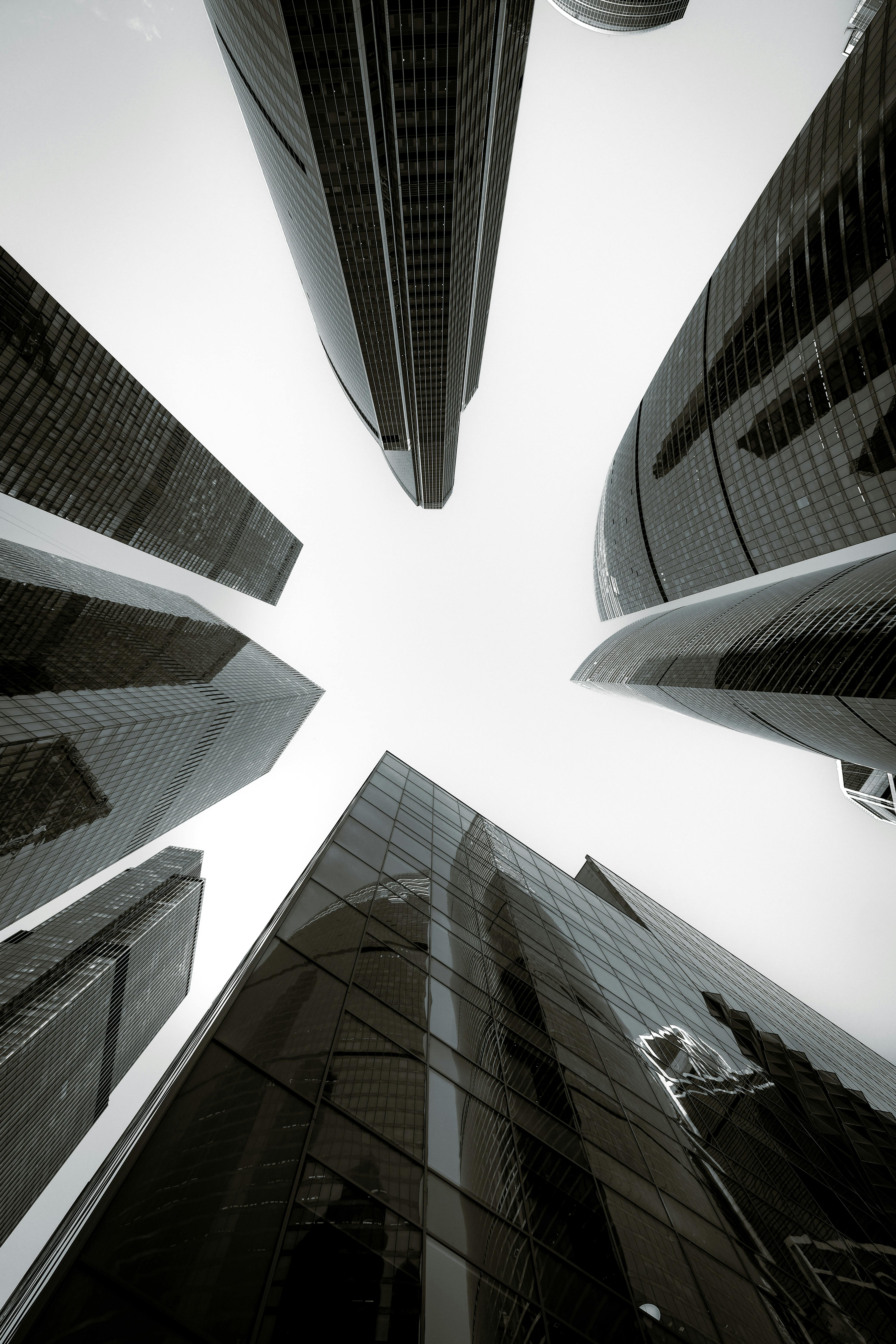 Worm's-eye View Of Buildings · Free Stock Photo