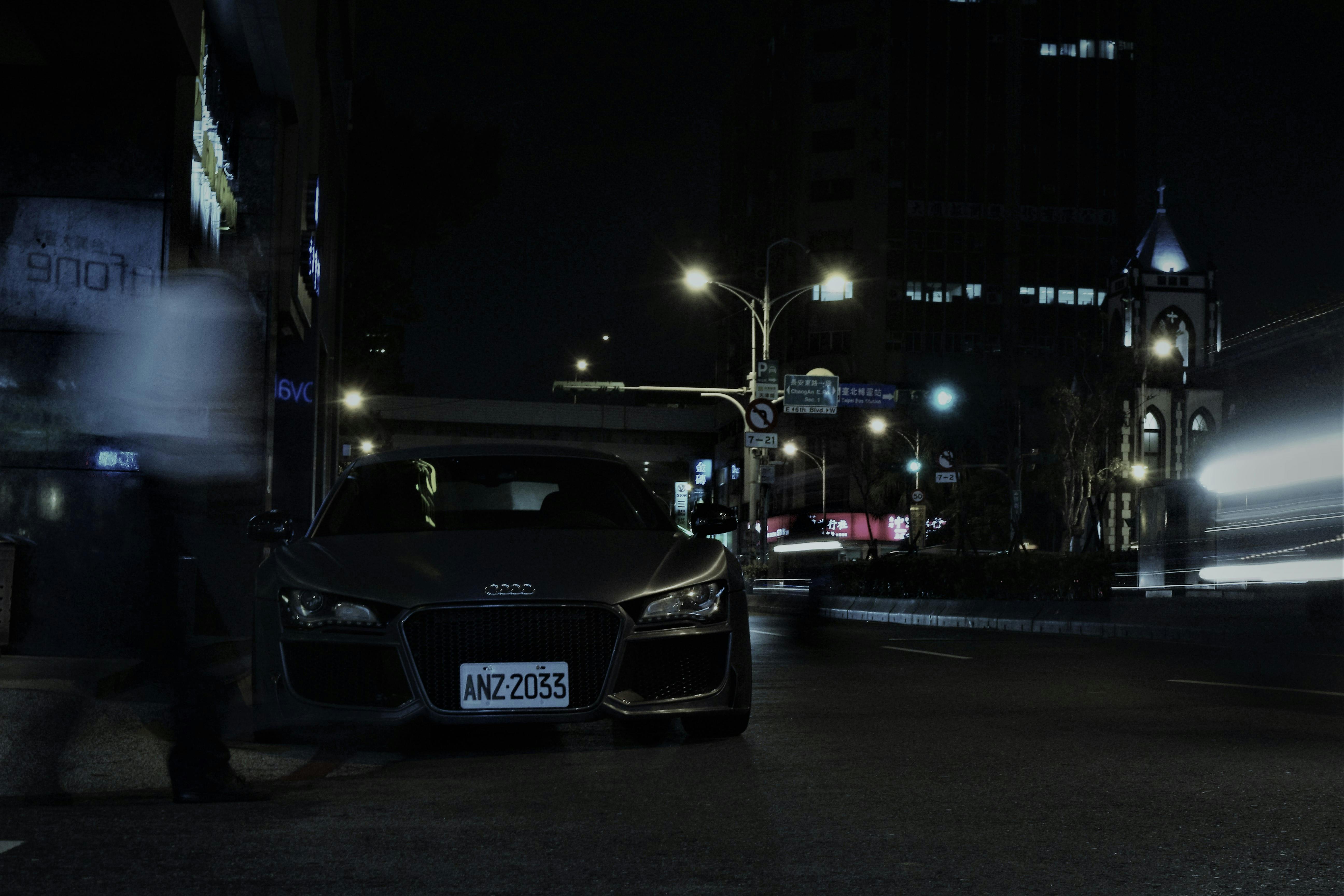 Aerial Photography of Cars on Road Intersection · Free Stock Photo