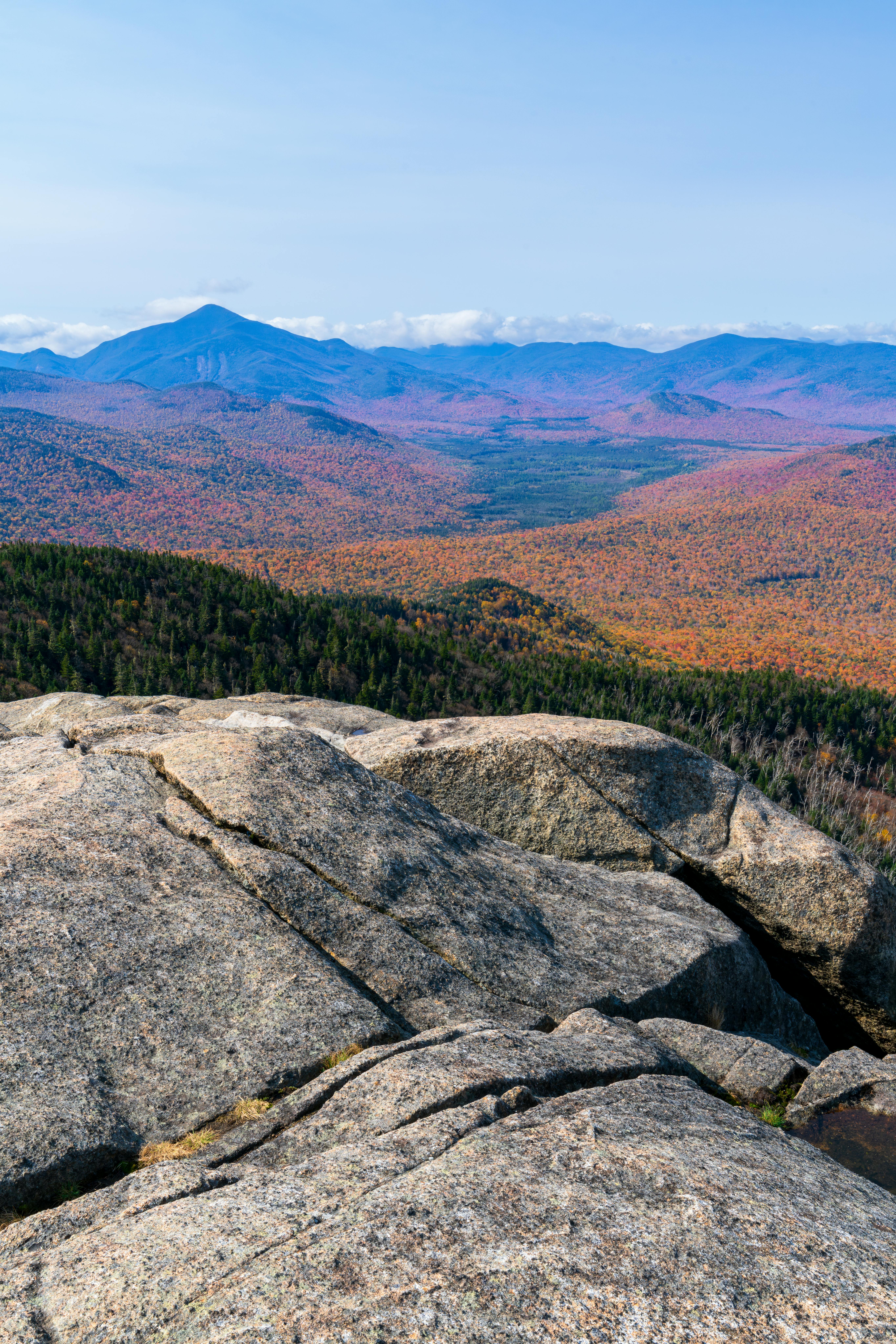 Scenic View of Adirondack Mountains in Autumn · Free Stock Photo