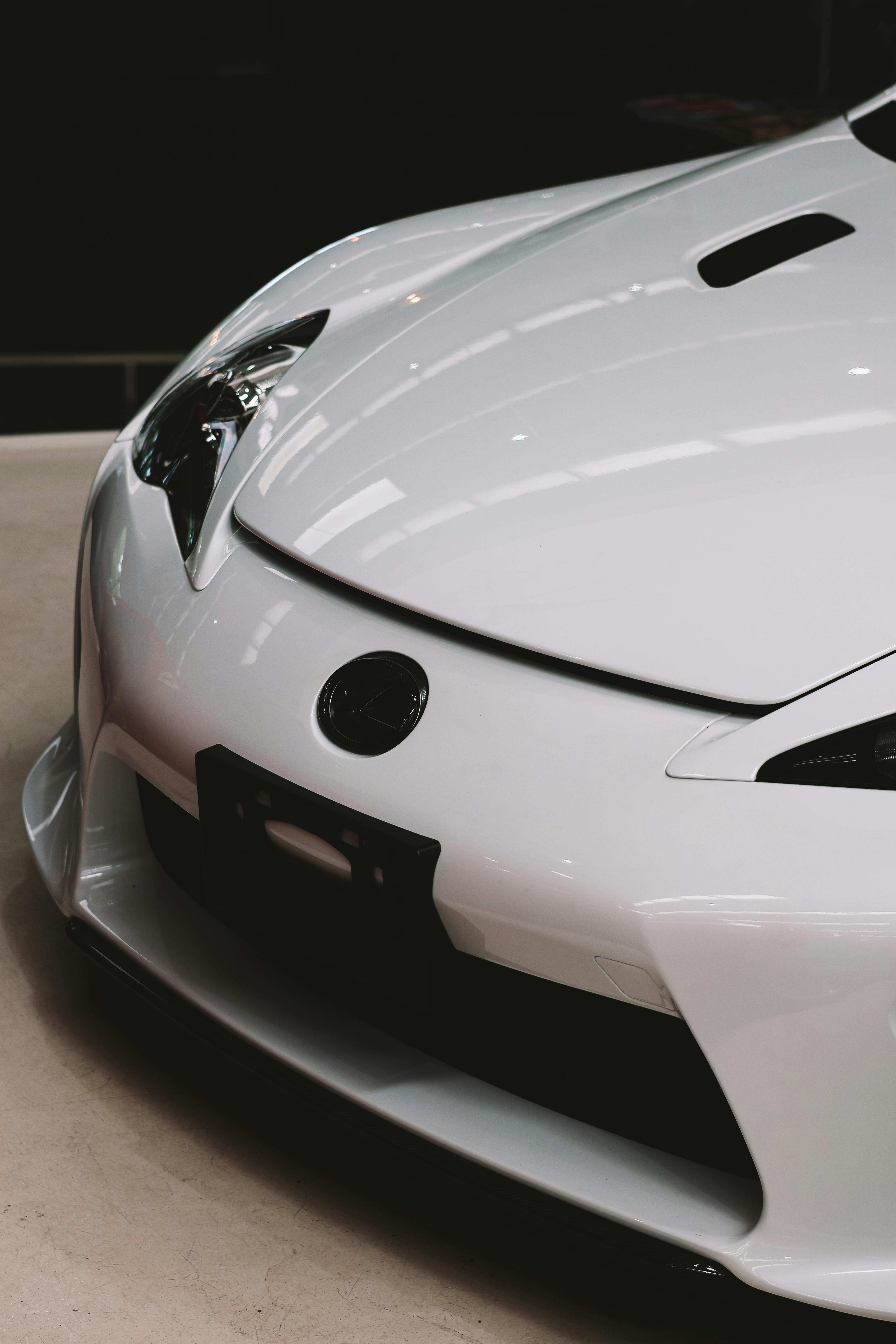 Close-up of Sleek Luxury Lexus Car Front Grille · Free Stock Photo