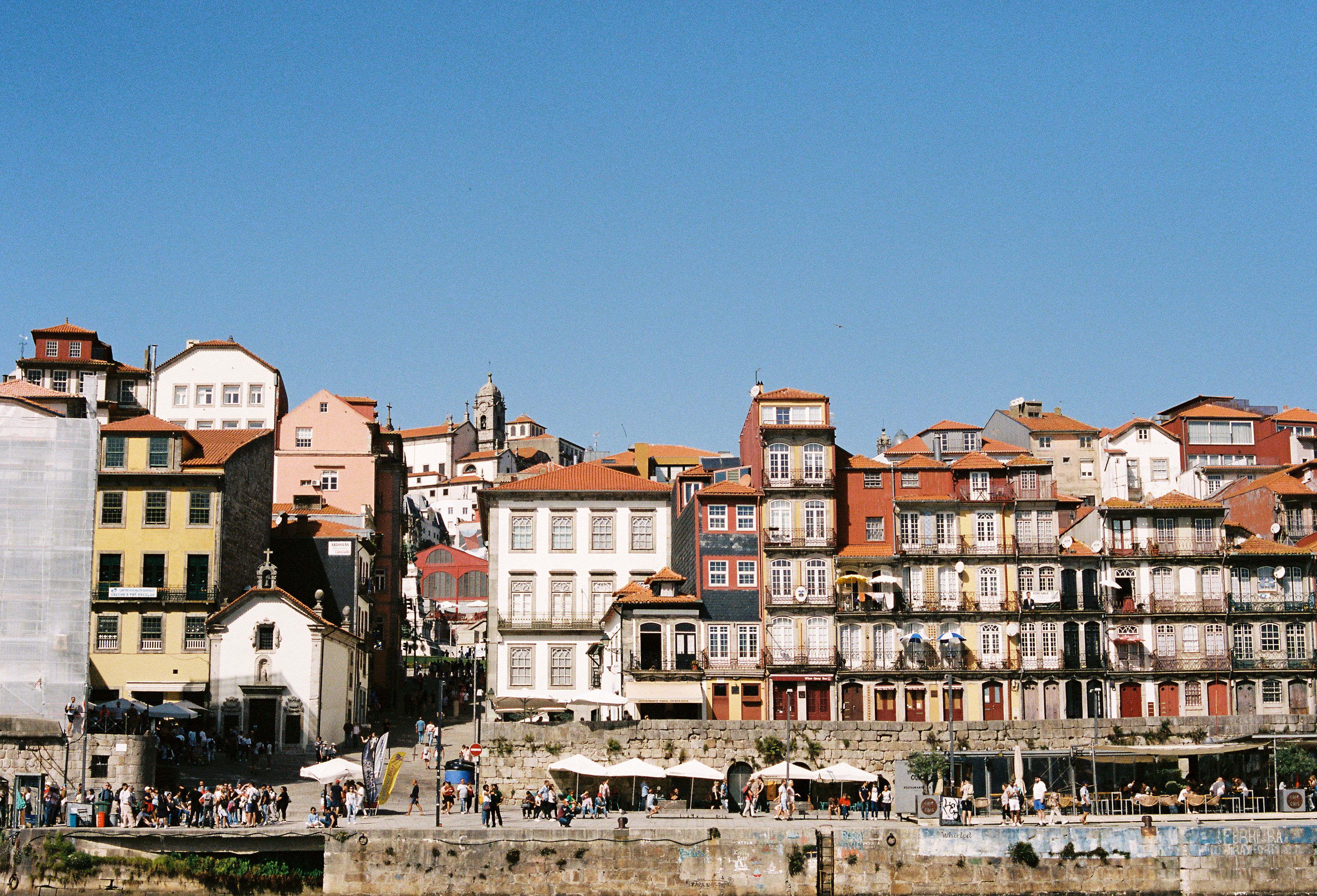 Colorful Historic Buildings in Porto, Portugal · Free Stock Photo