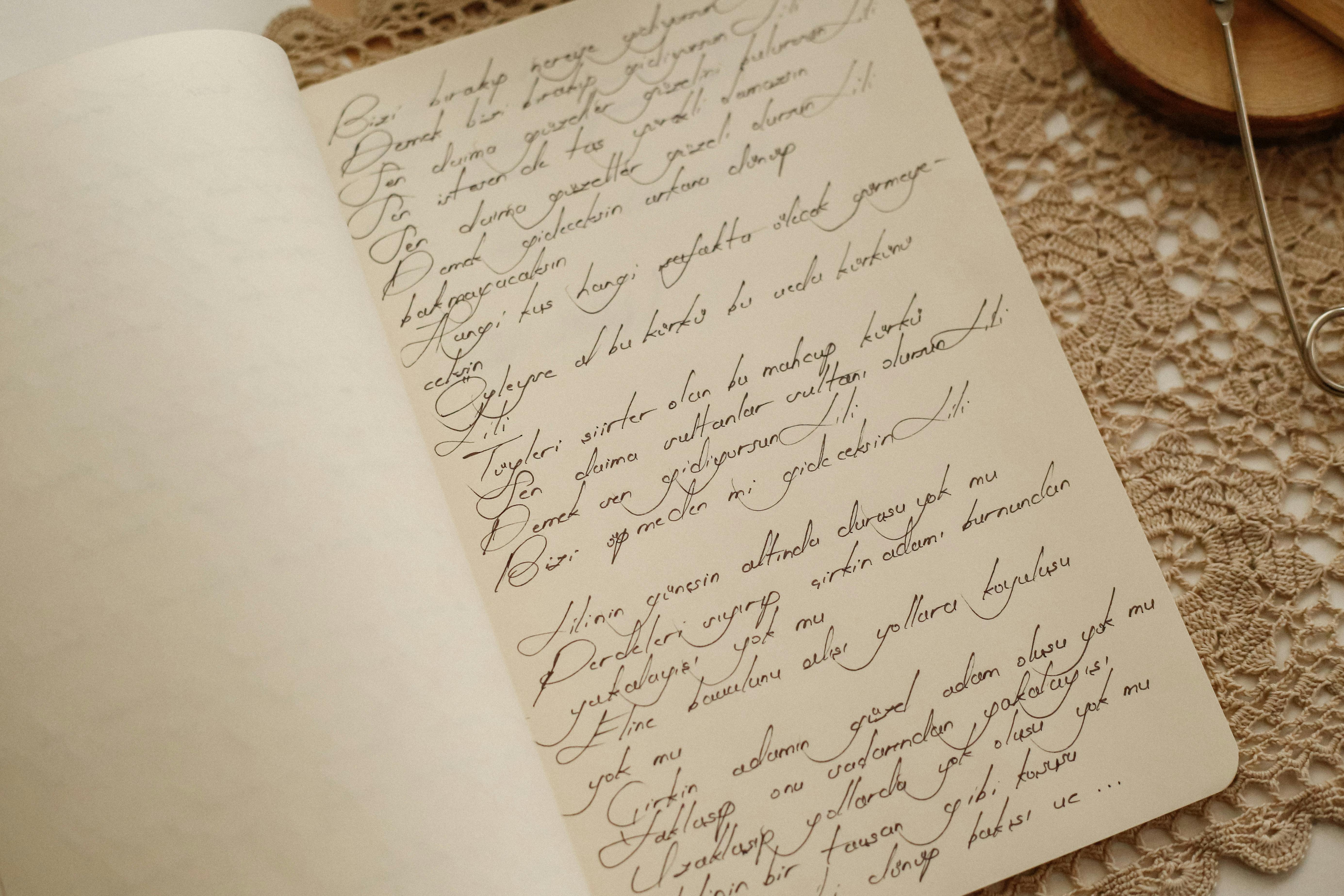 White Ruled Paper · Free Stock Photo