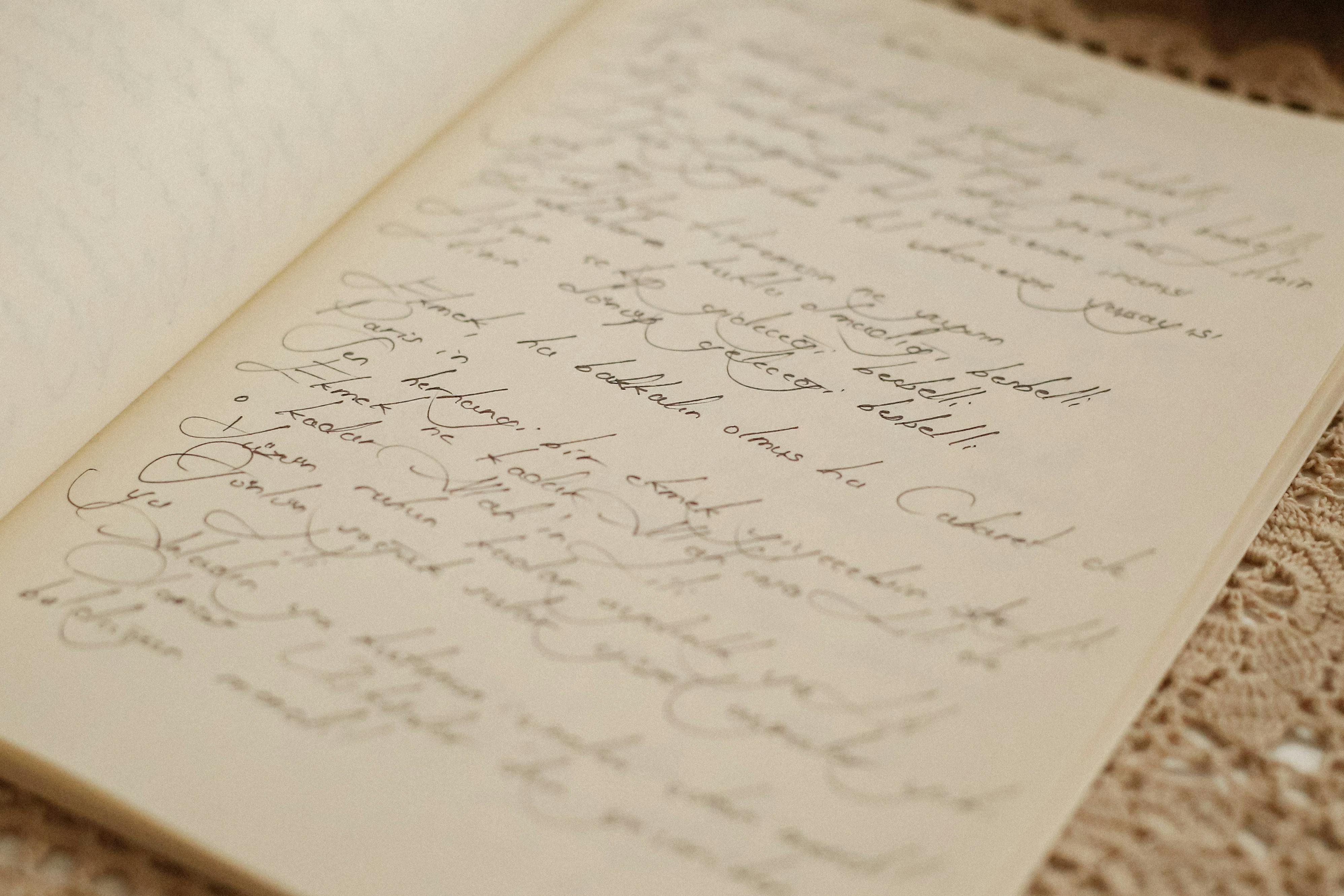 White Ruled Paper · Free Stock Photo