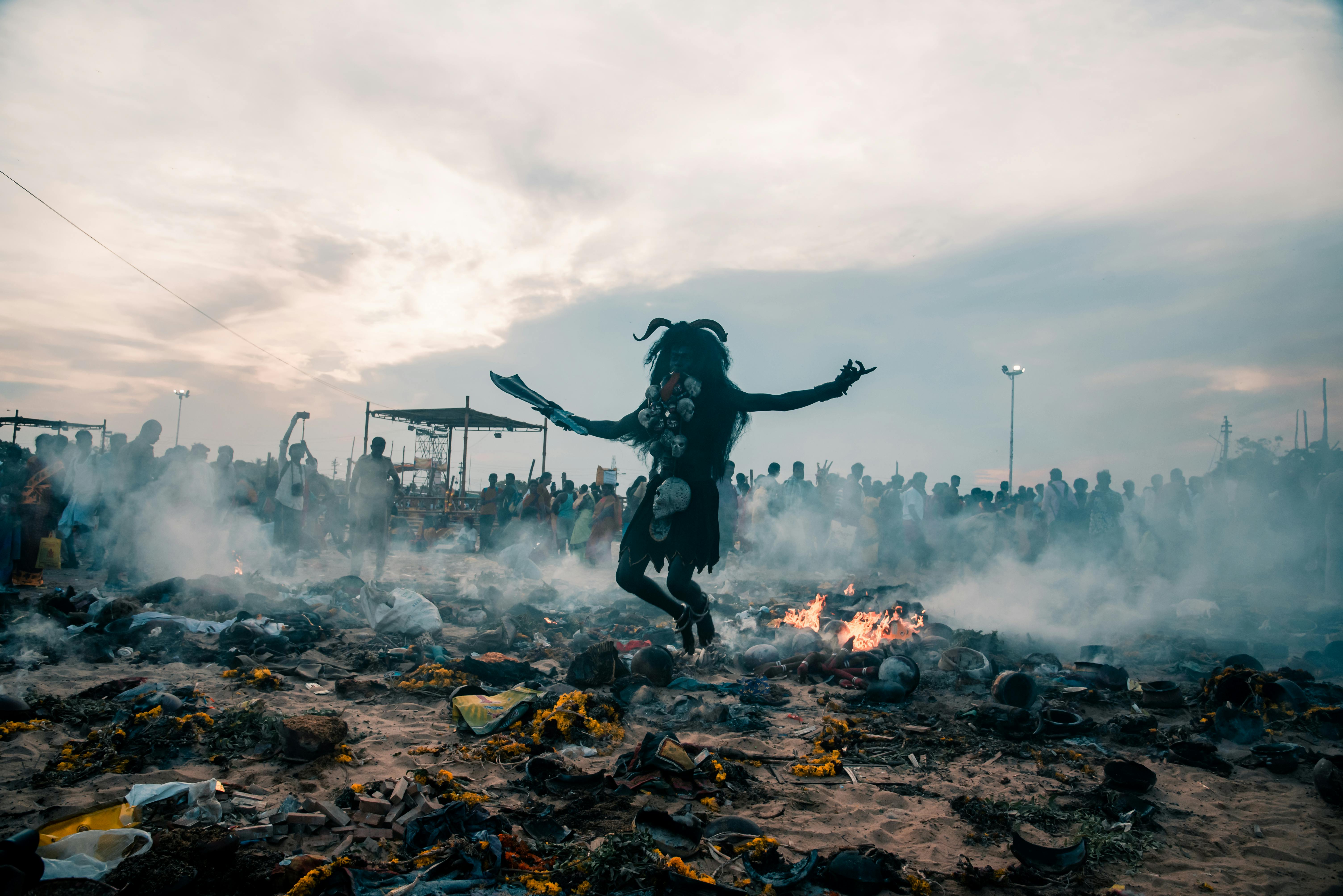 Dramatic Dance at Kulasai Dasara Festival · Free Stock Photo