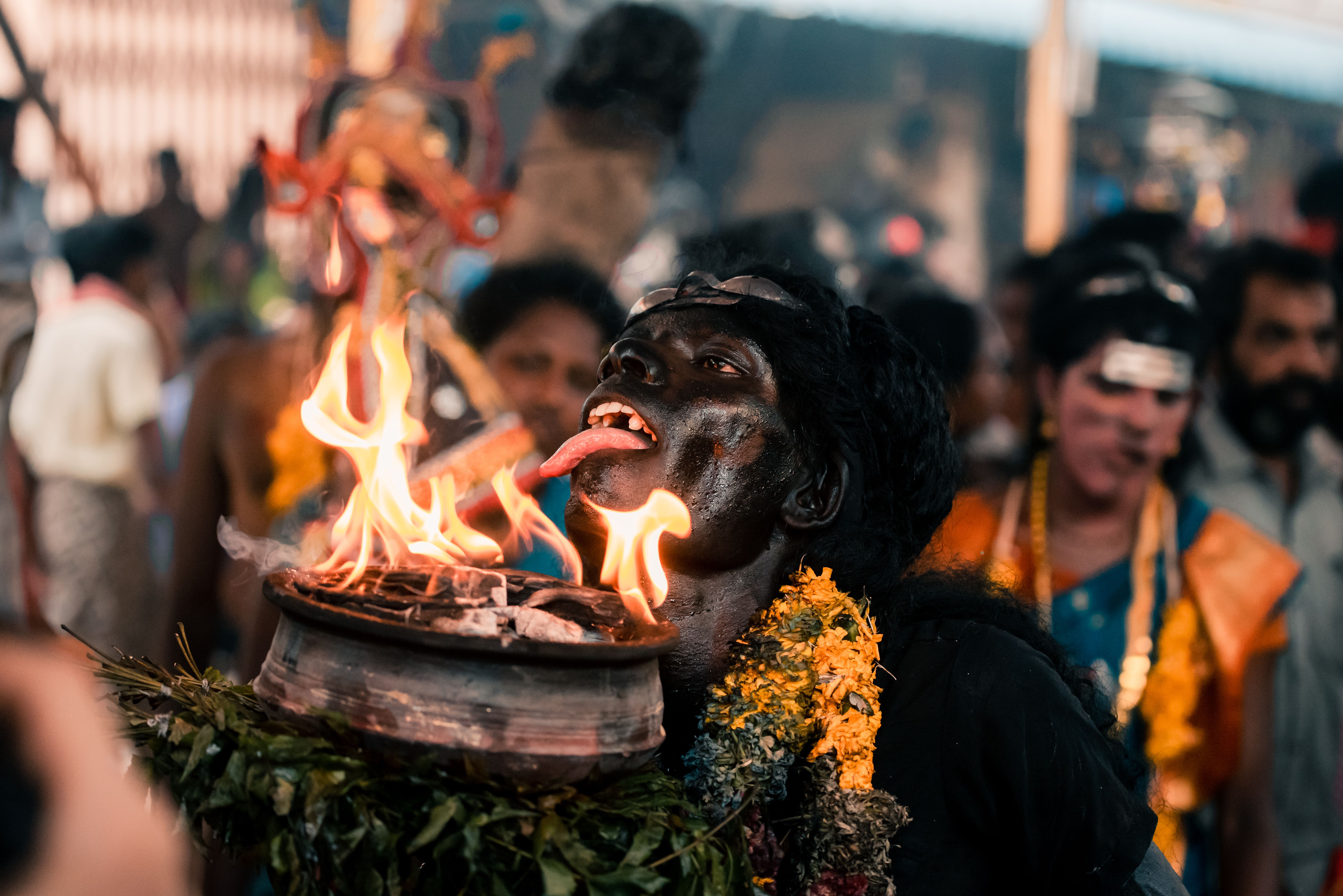 Traditional Kulasai Dasara Festival Ritual · Free Stock Photo
