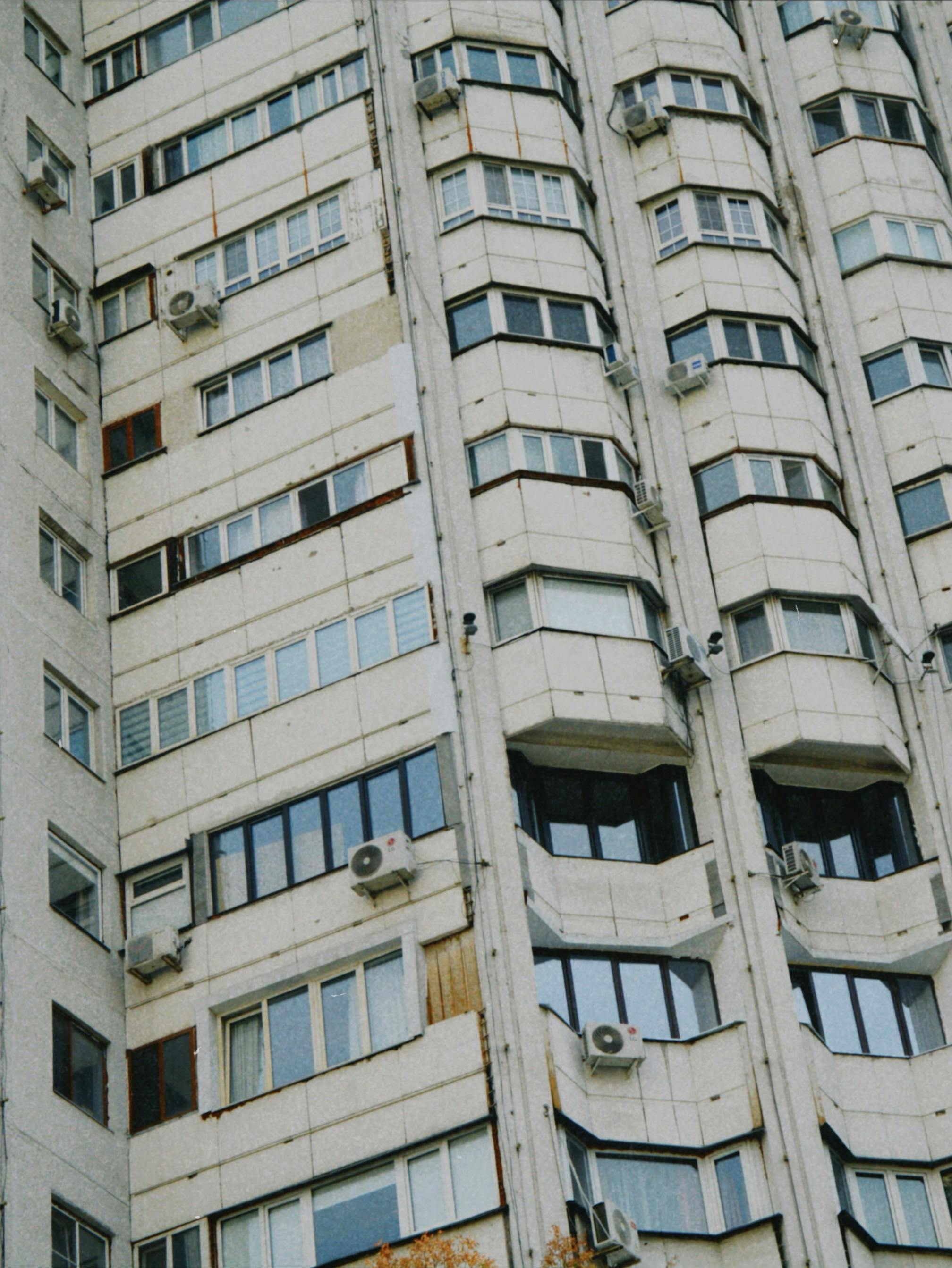 Unique Soviet-Era Apartment Building in Almaty · Free Stock Photo