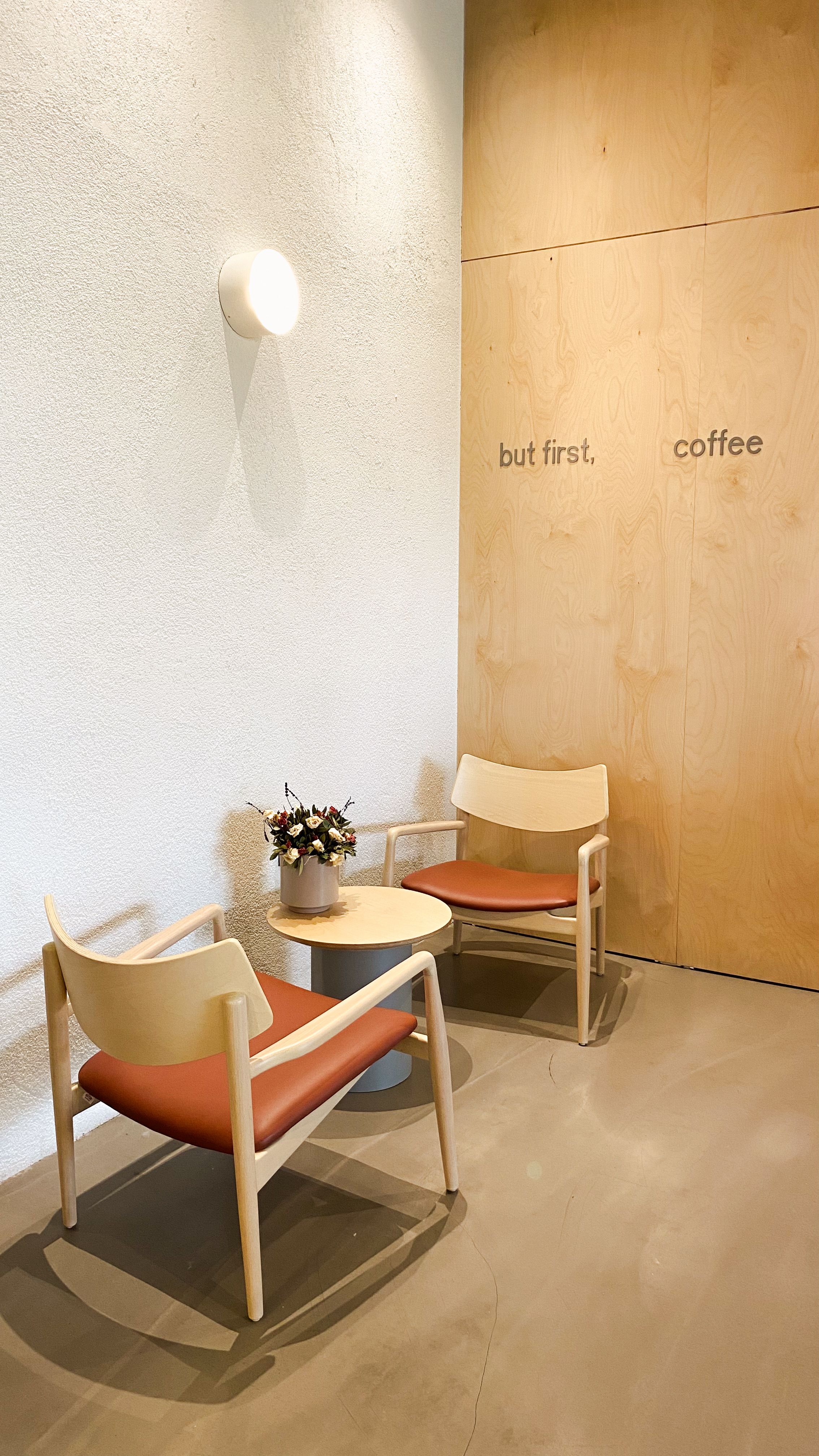 Cozy Minimalist Coffee Corner with Chairs · Free Stock Photo