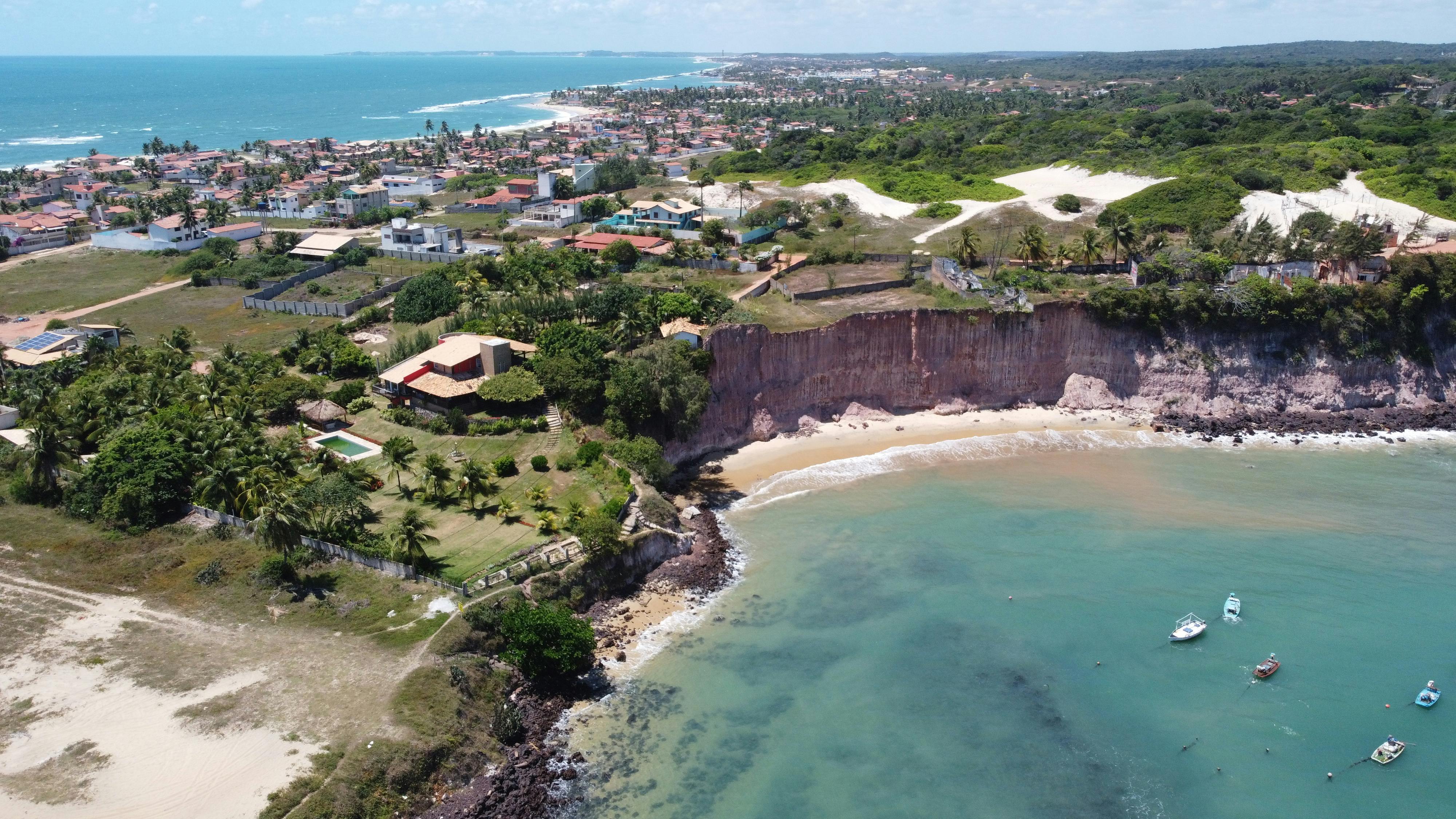 Aerial View of Nísia Floresta Coastal Landscape · Free Stock Photo