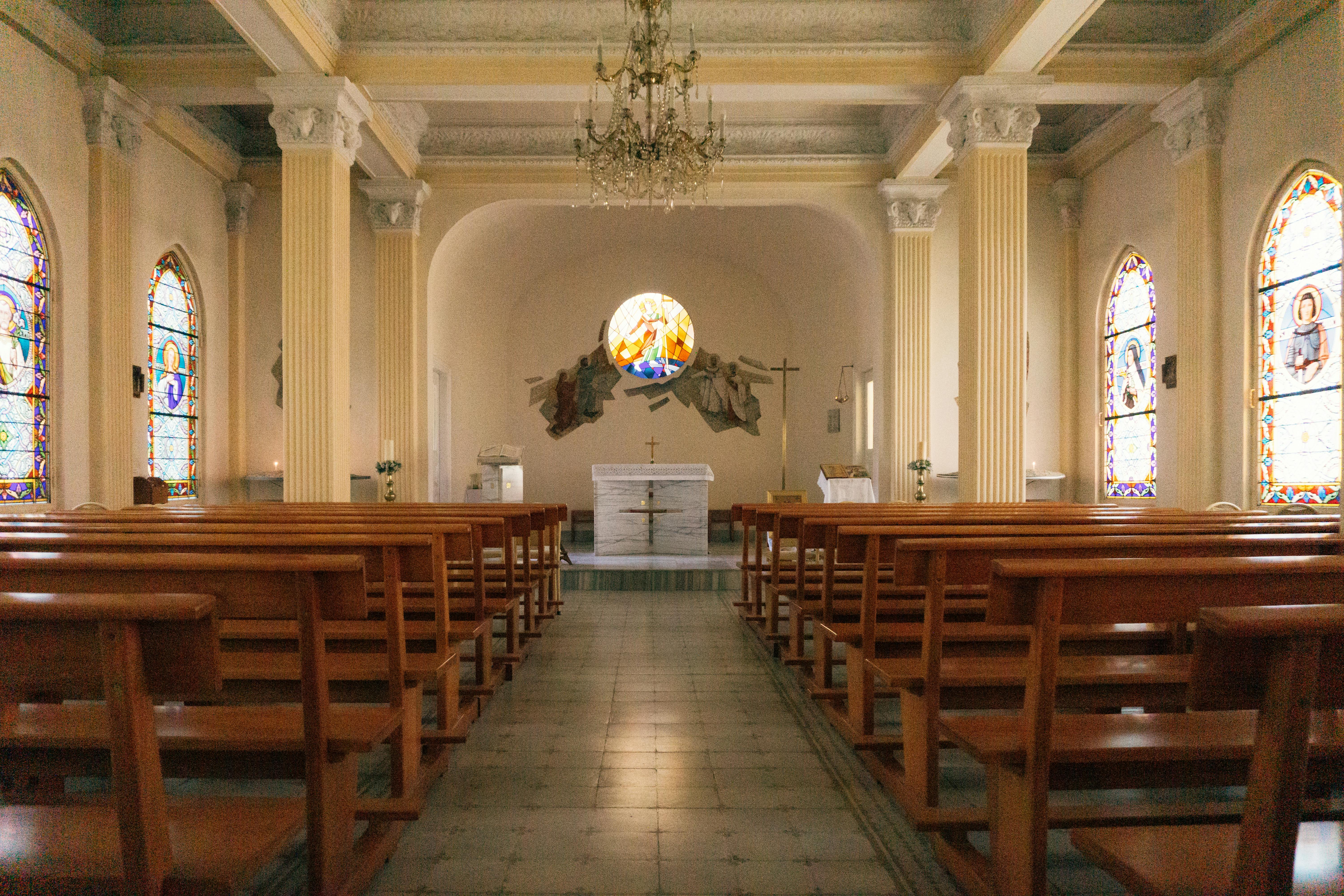 Inside Photography of Church · Free Stock Photo