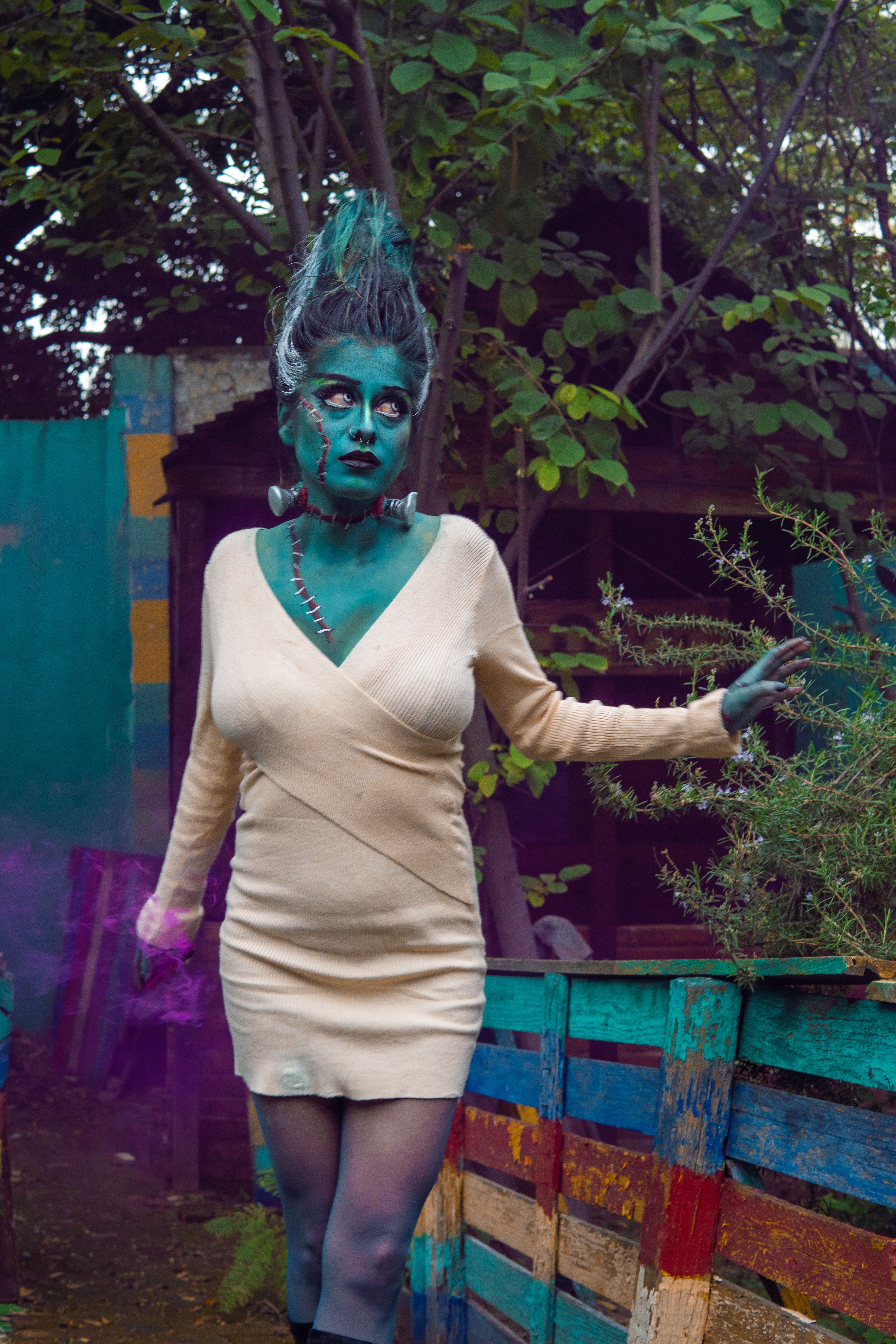 Creative Cosplay in Vibrant Outdoor Setting · Free Stock Photo