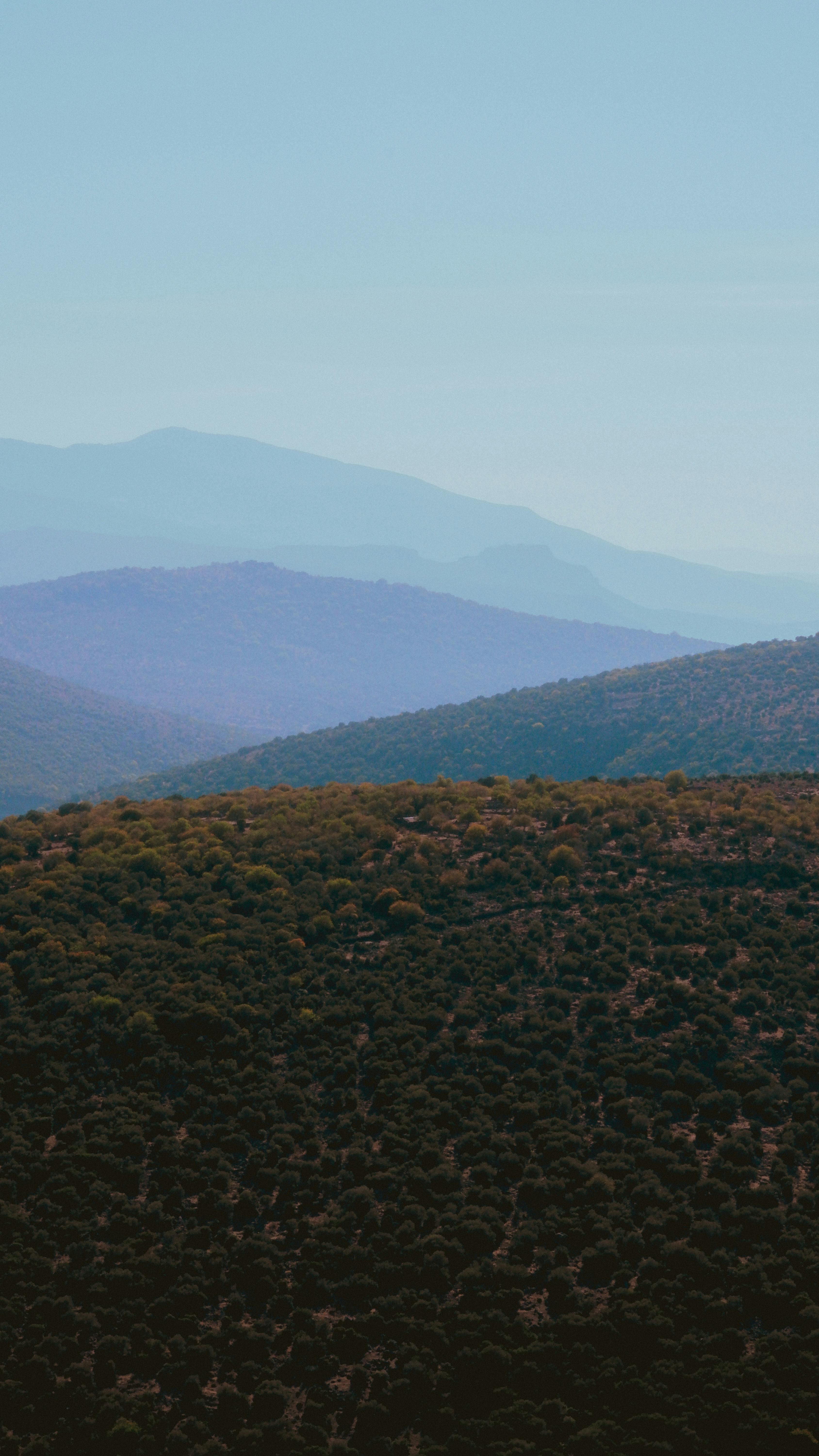 Serene Layered Mountain Landscape · Free Stock Photo