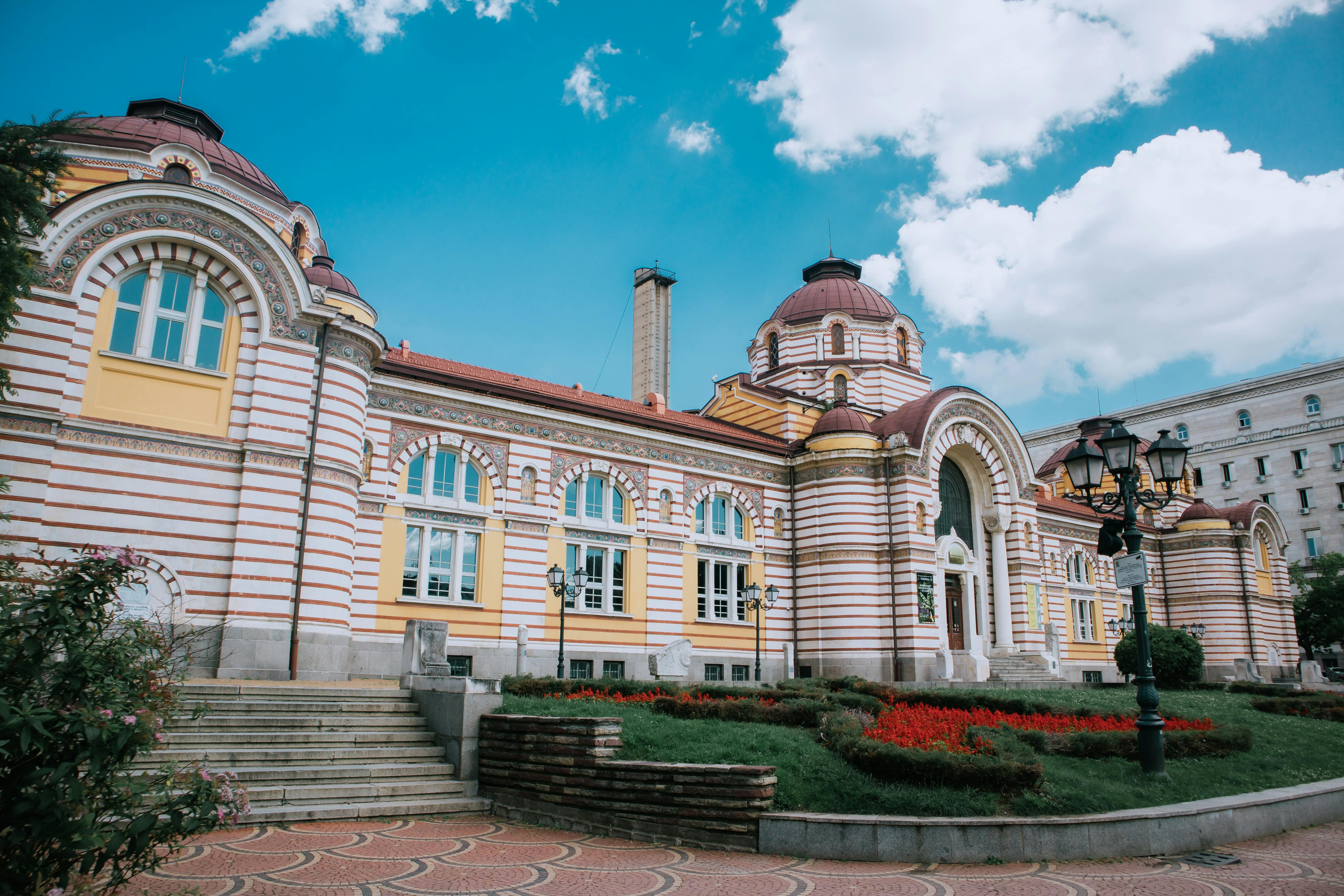 Historic Sofia Central Mineral Baths Building · Free Stock Photo
