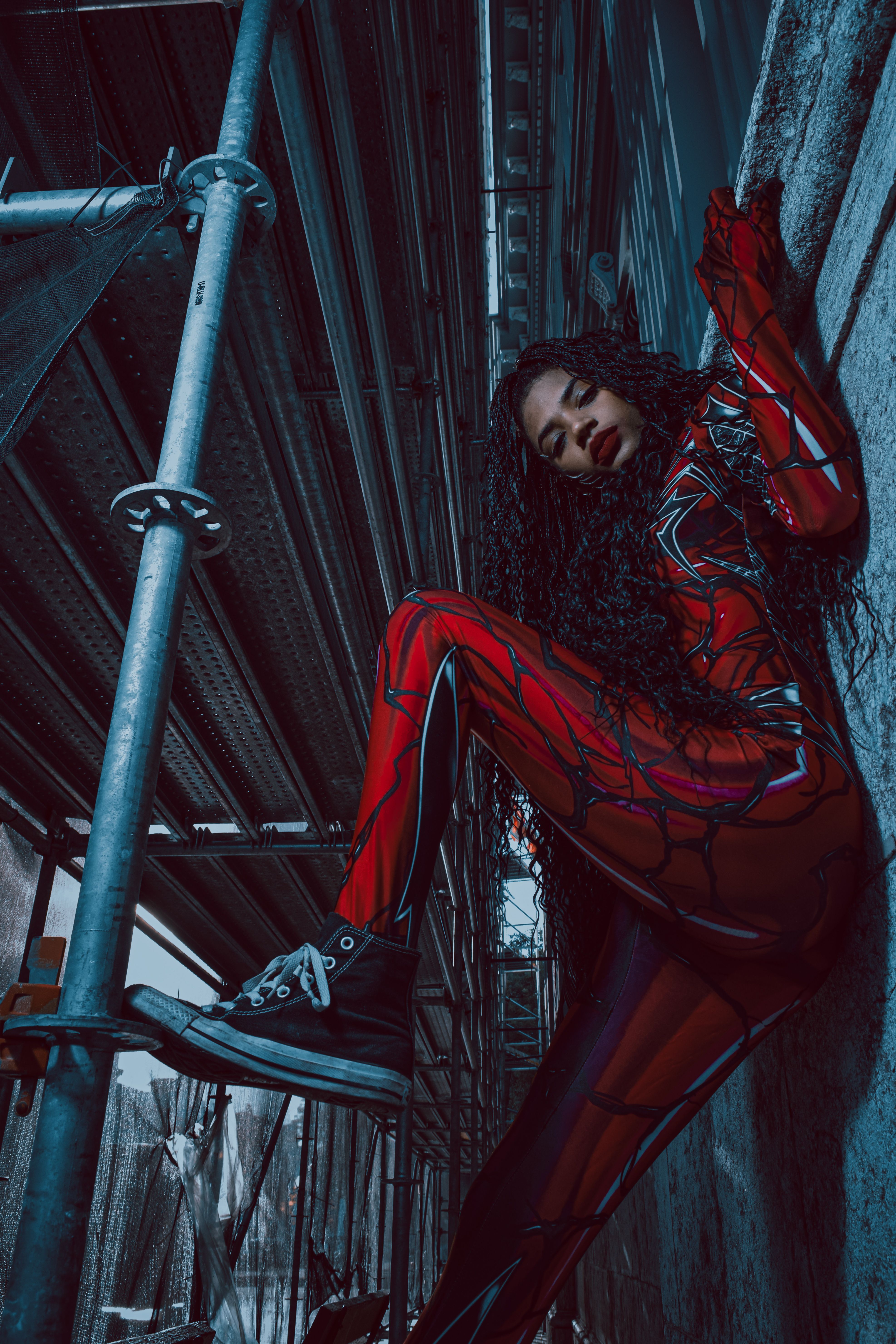 Dynamic Pose in Urban Environment Fashion · Free Stock Photo