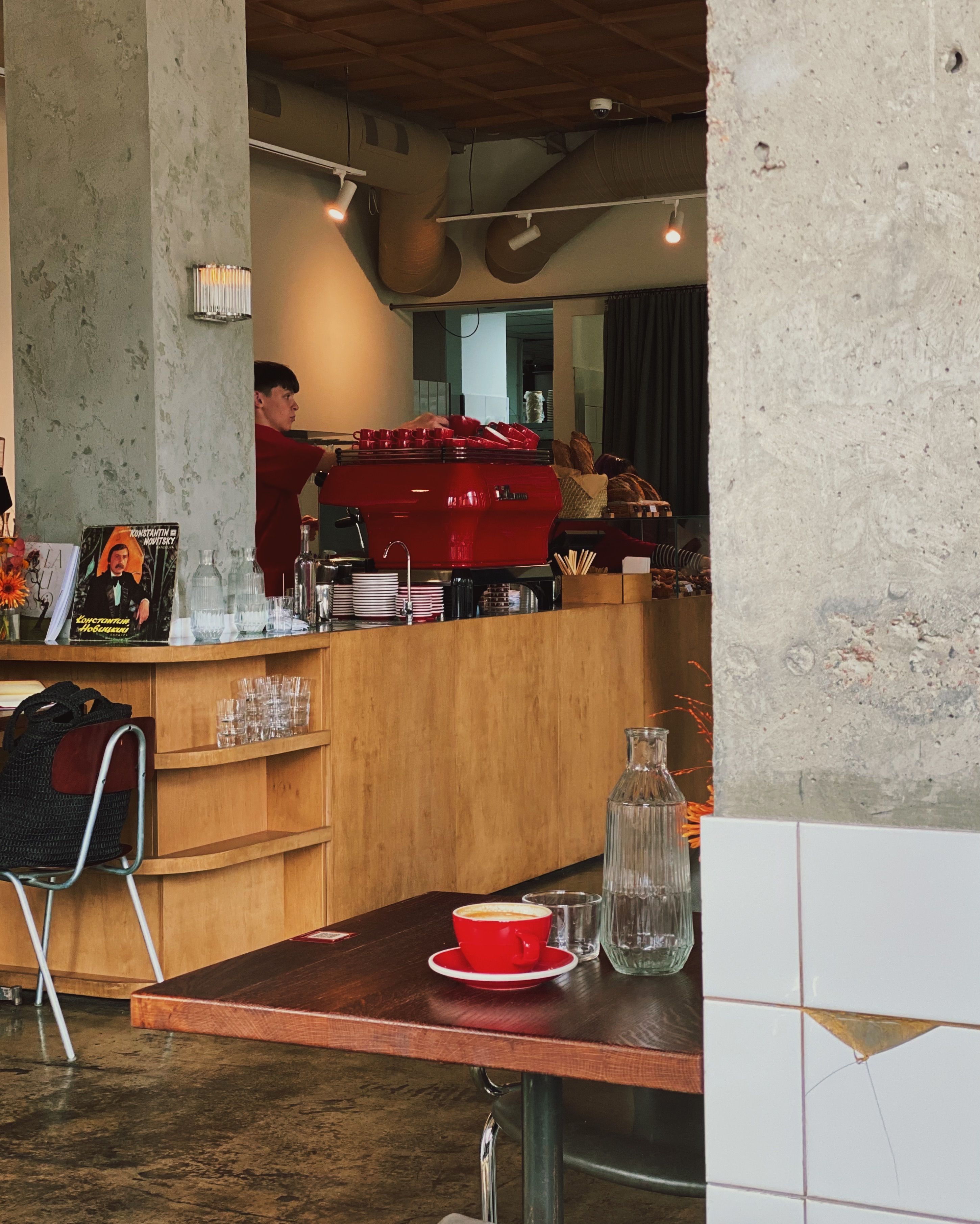 Cozy Coffee Shop Interior in Kyiv, Ukraine · Free Stock Photo