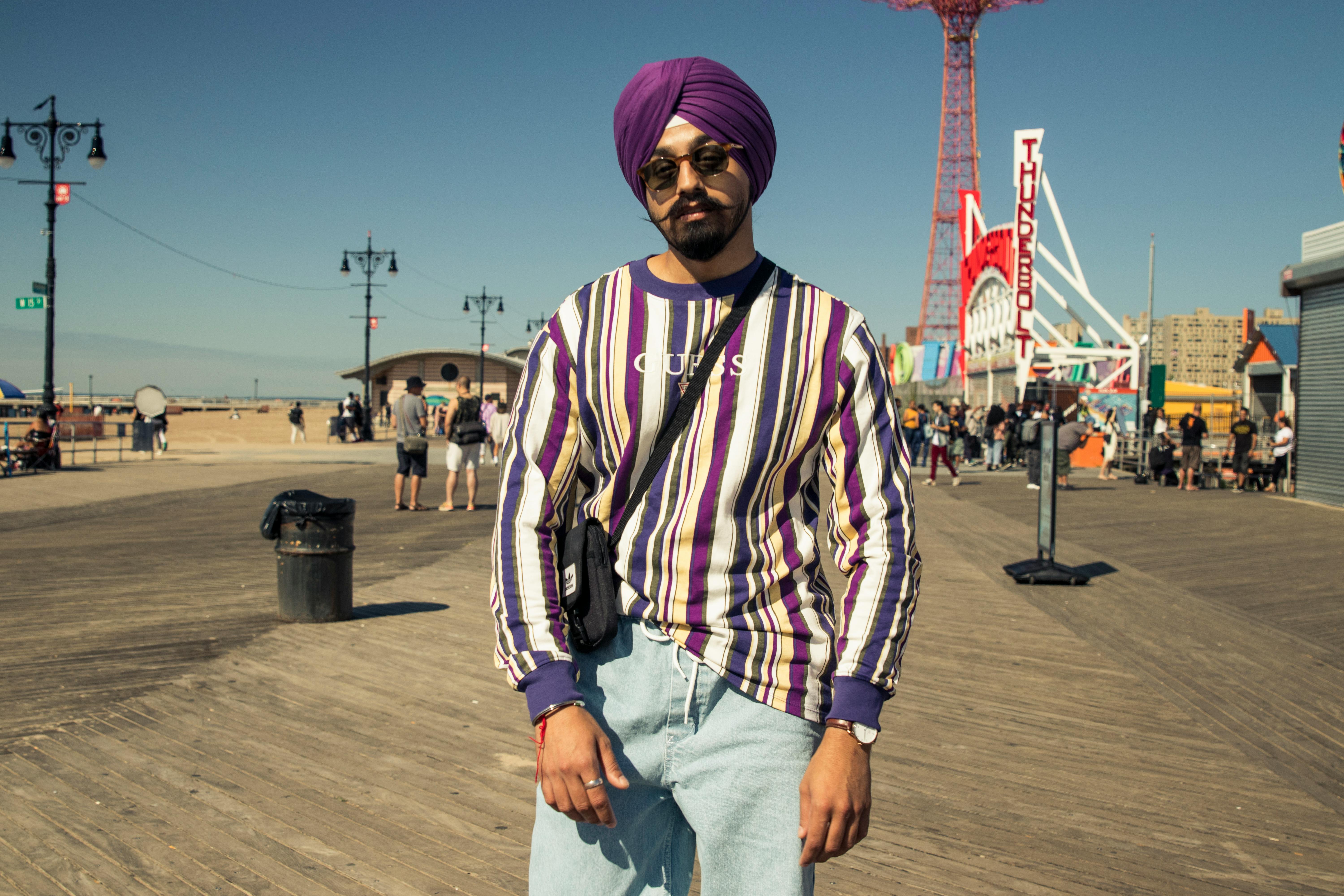 Low-angle Photography of Man Carrying a Short-wave Radio · Free Stock Photo