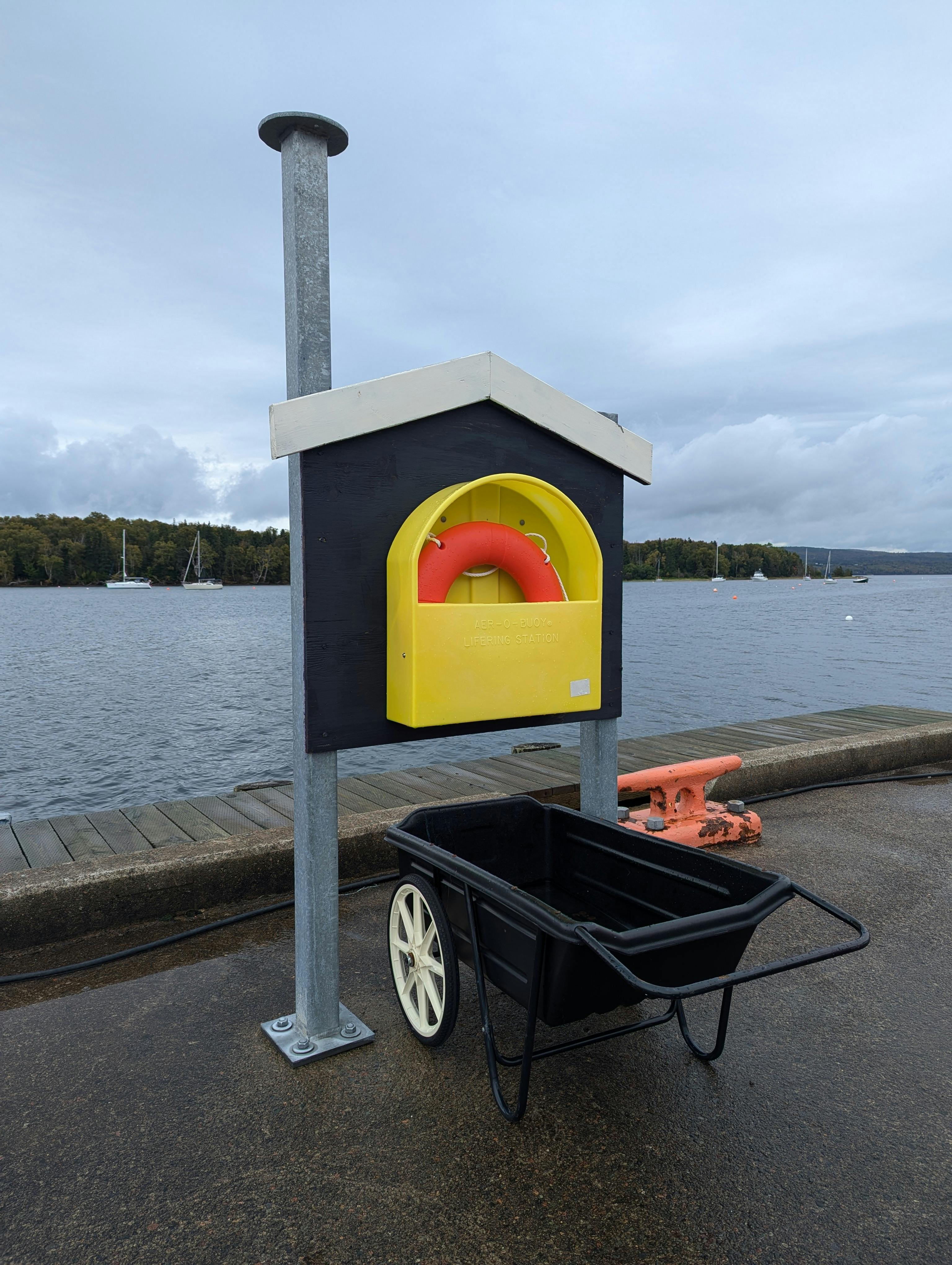 Lifesaving Equipment by the Halifax Waterfront · Free Stock Photo