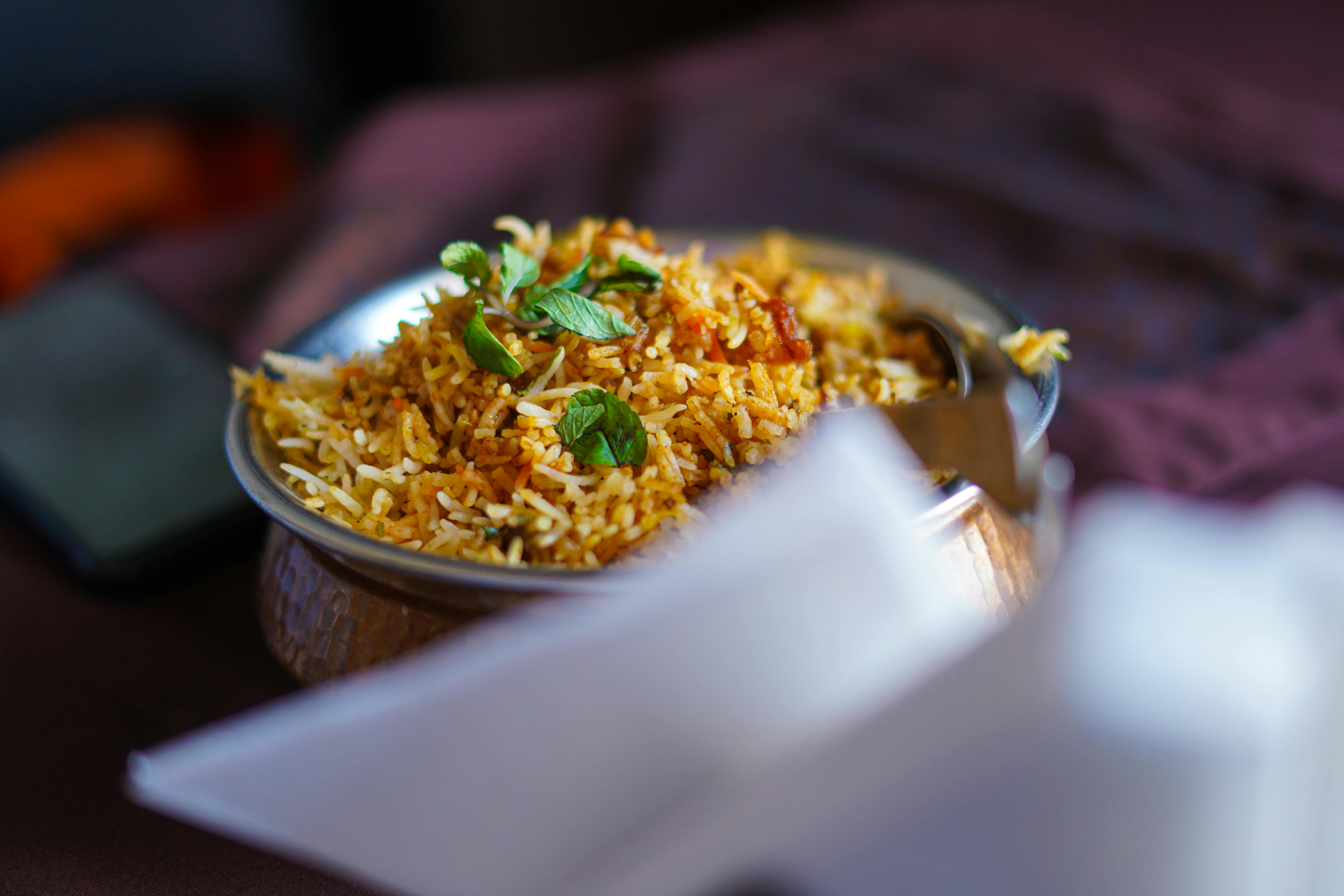Biryani on a Plate · Free Stock Photo