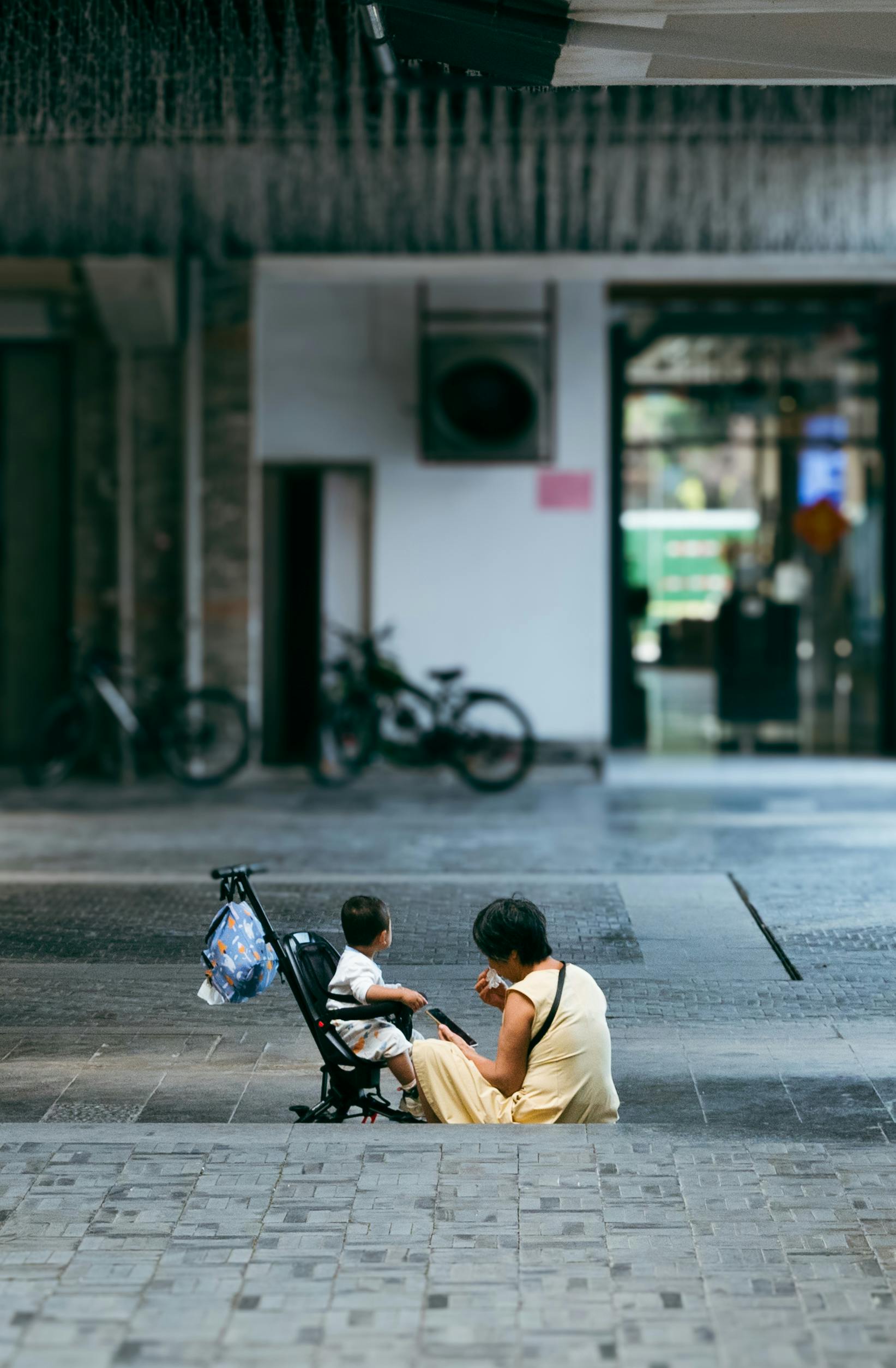 Mother With Child In Stroller Photos, Download The BEST Free Mother ...