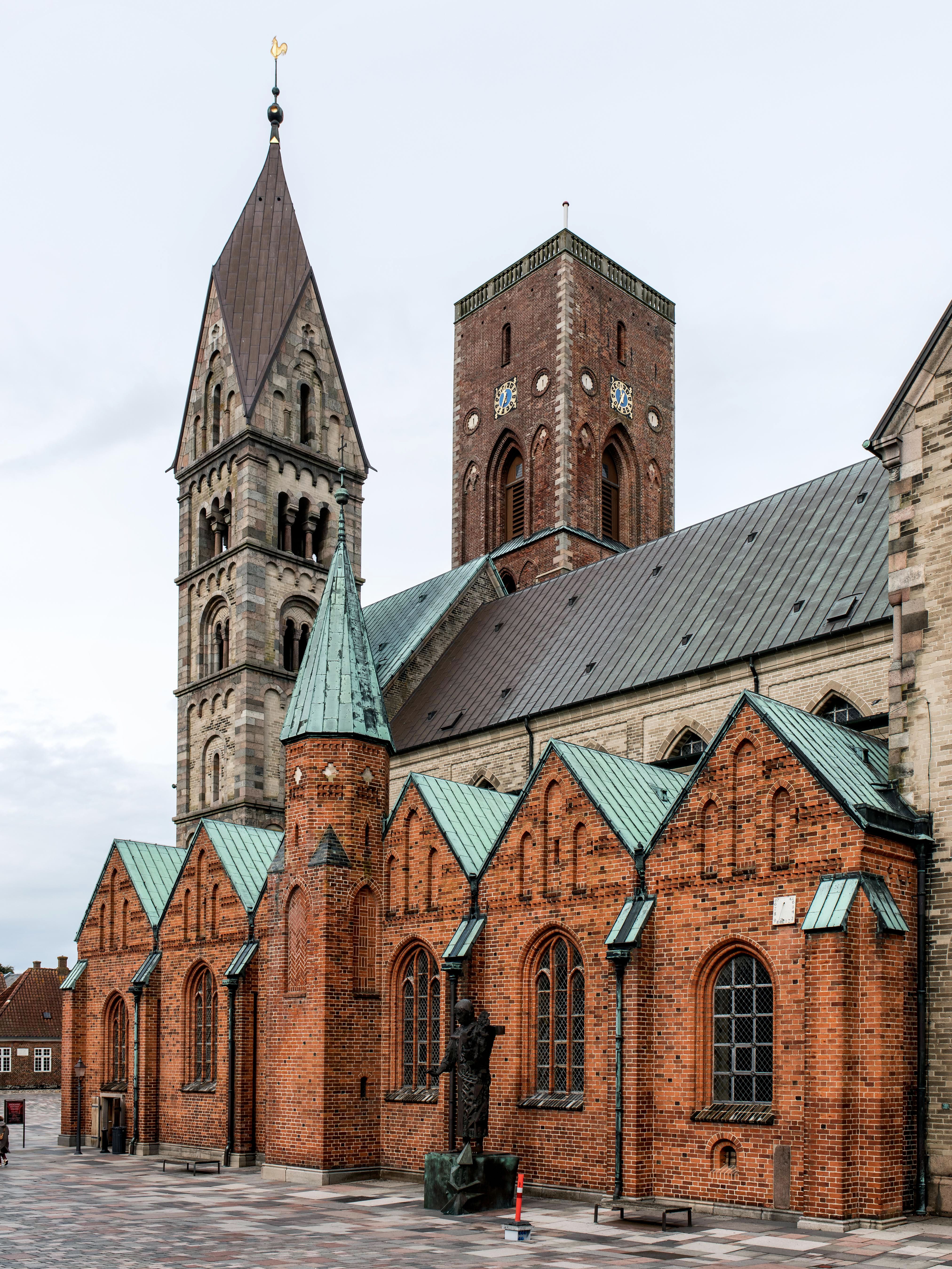 Historic Ribe Cathedral in Denmark's Old Town · Free Stock Photo