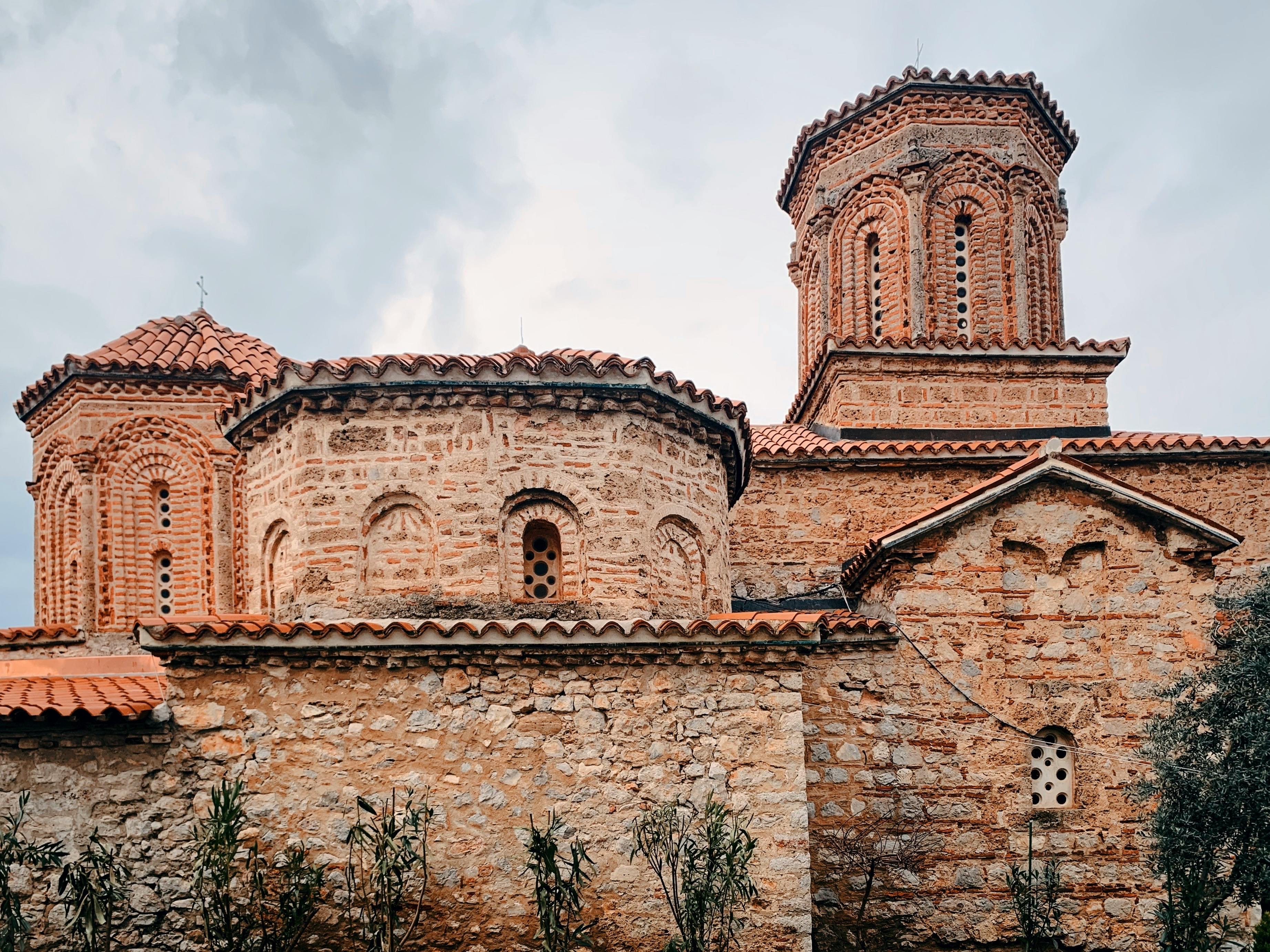 Historic Monastery in Ohrid North Macedonia · Free Stock Photo