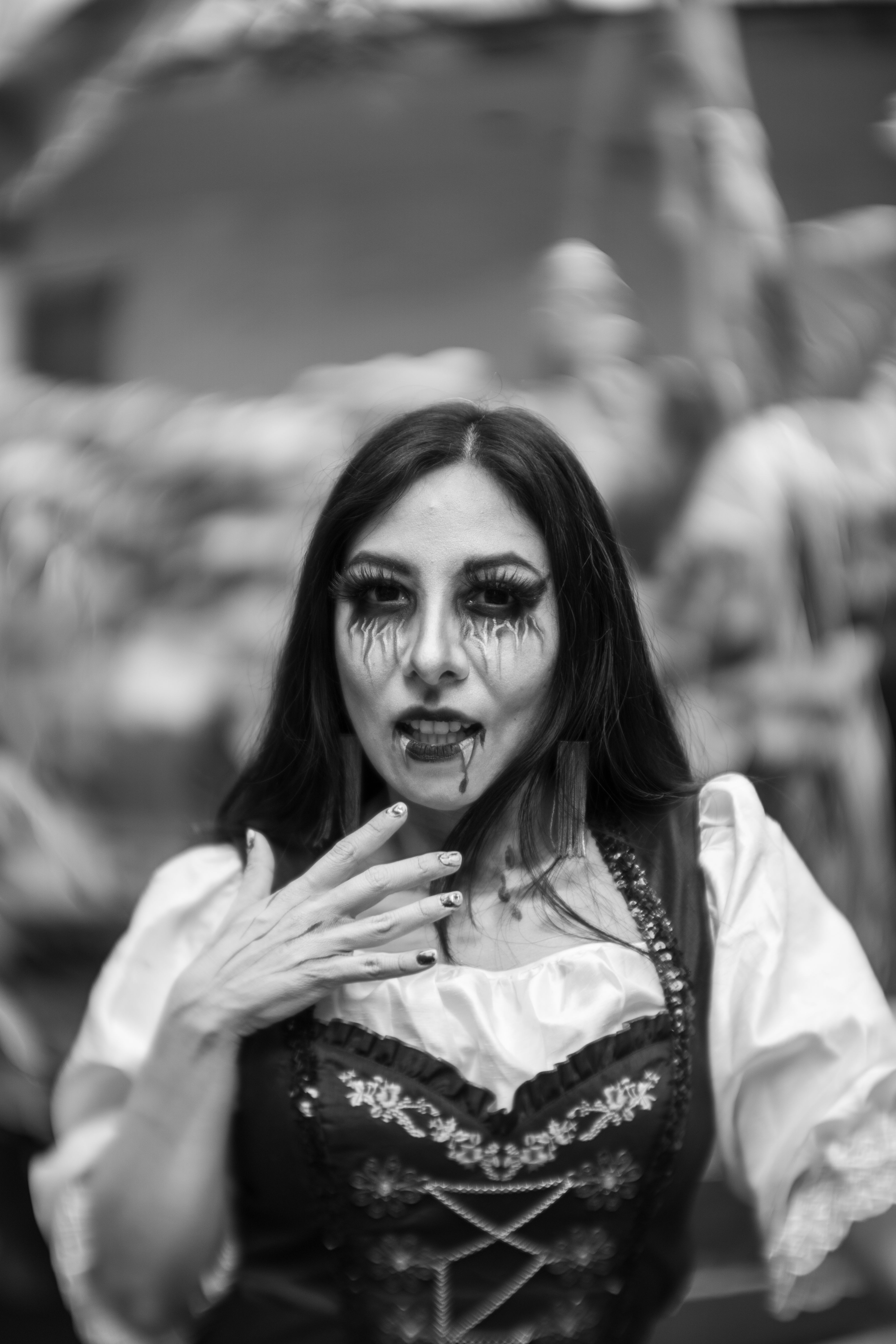 Gothic Costume Portrait of a Woman in Mexico · Free Stock Photo