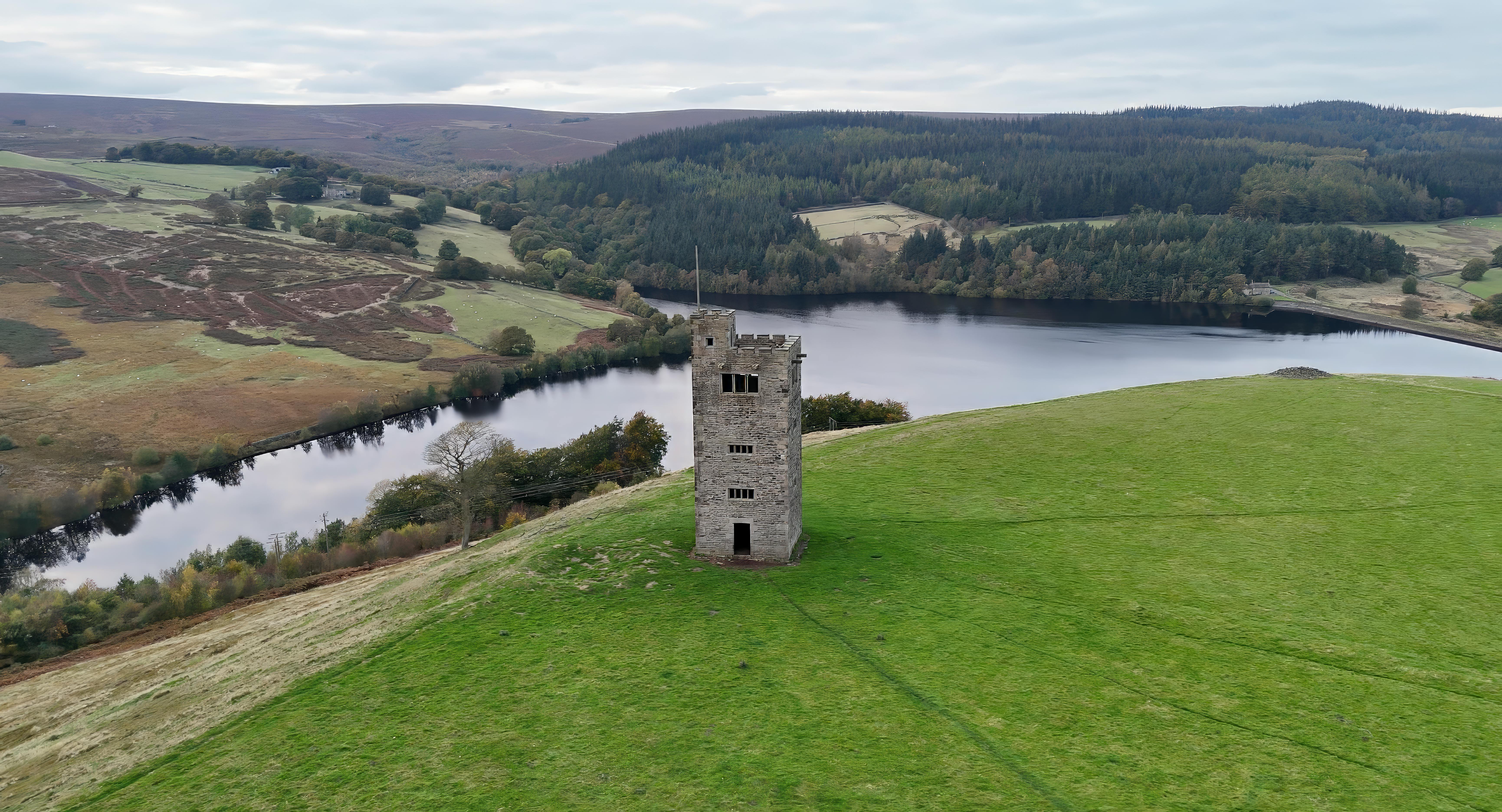 Boot's Folly Tower Overlooking the Moors · Free Stock Photo