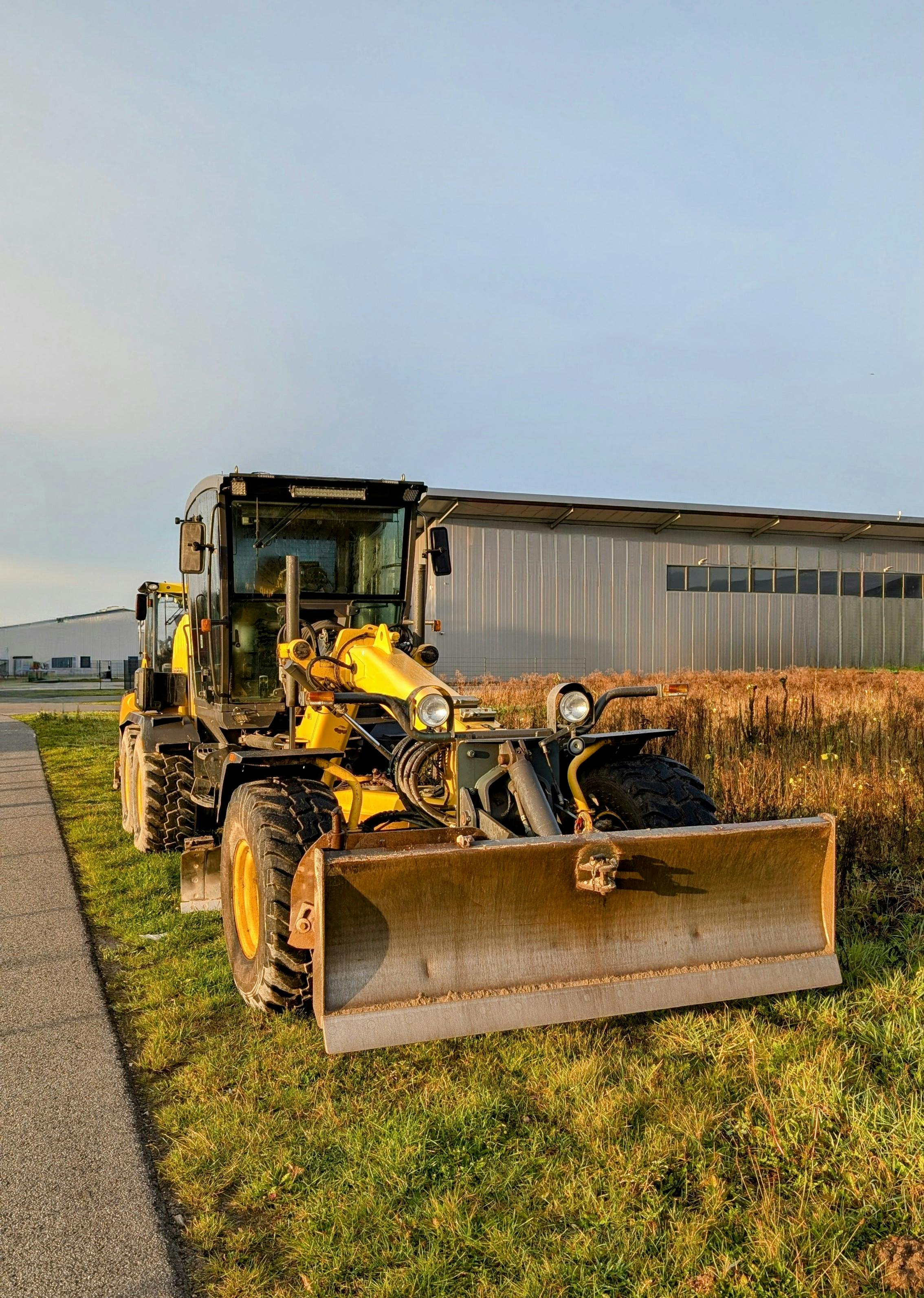 Yellow Bulldozer at Construction Site in Pirmasens · Free Stock Photo