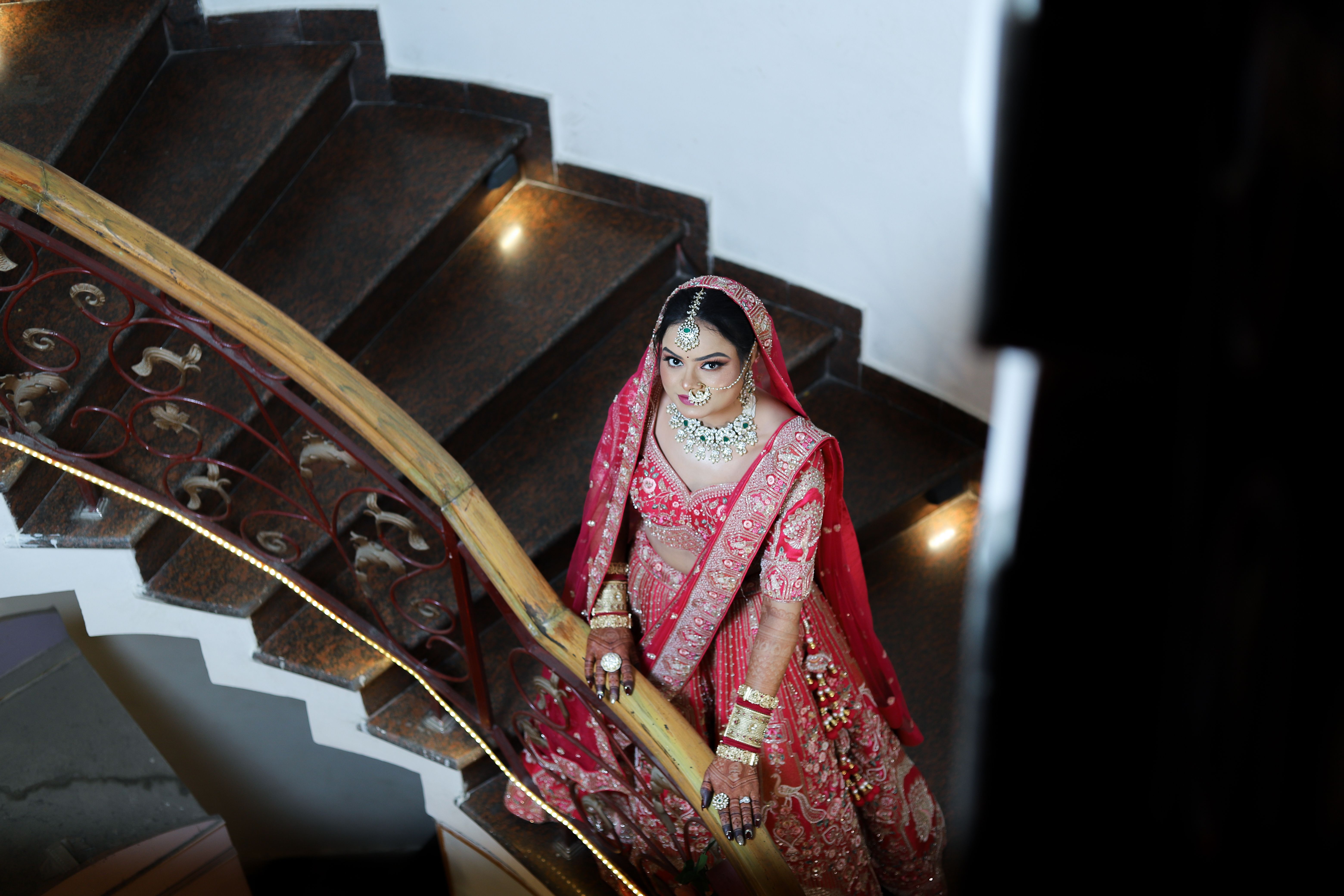 Indian Bride in Traditional Wedding Attire · Free Stock Photo