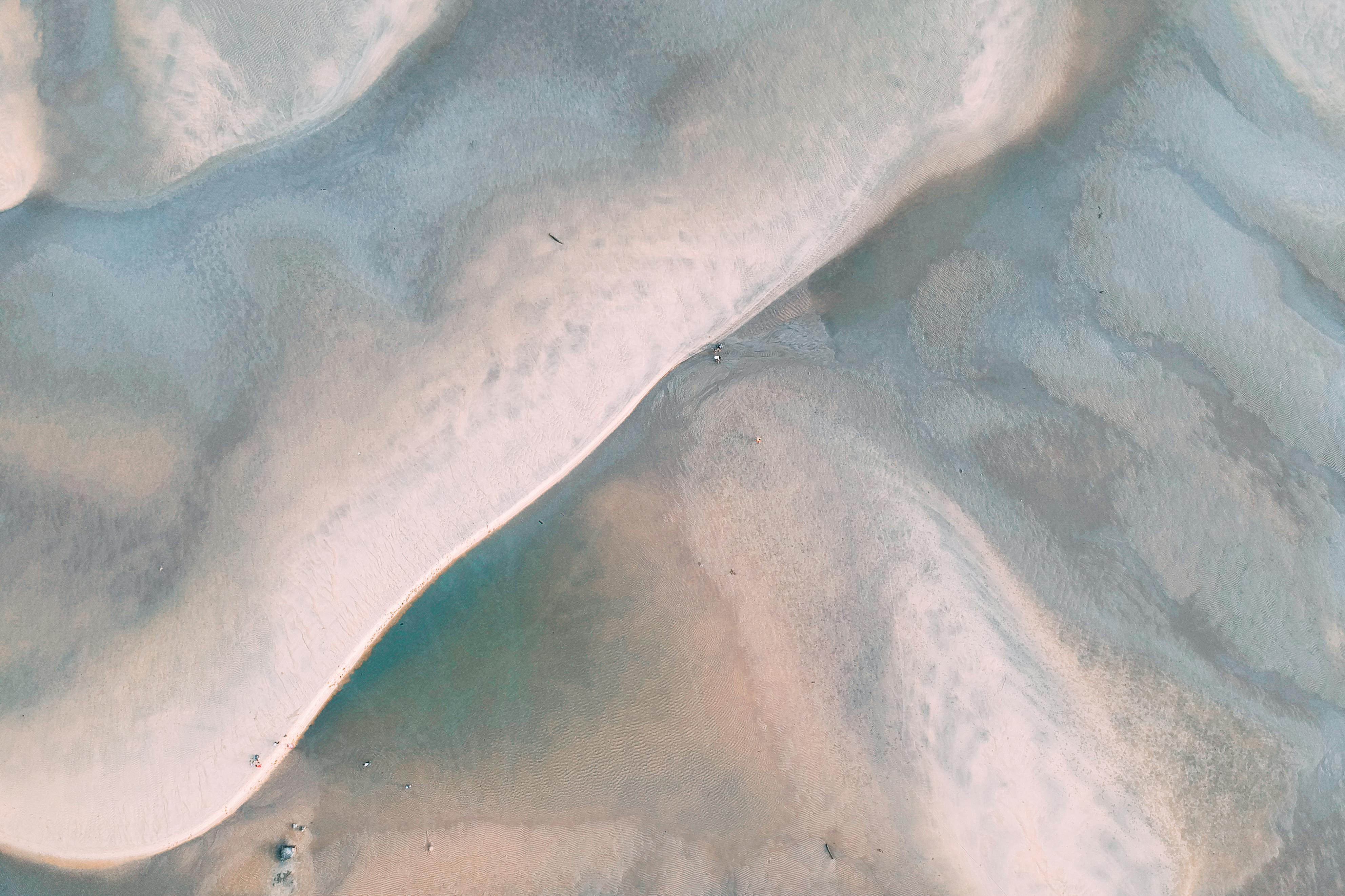 Drone Shot of a Desert · Free Stock Photo