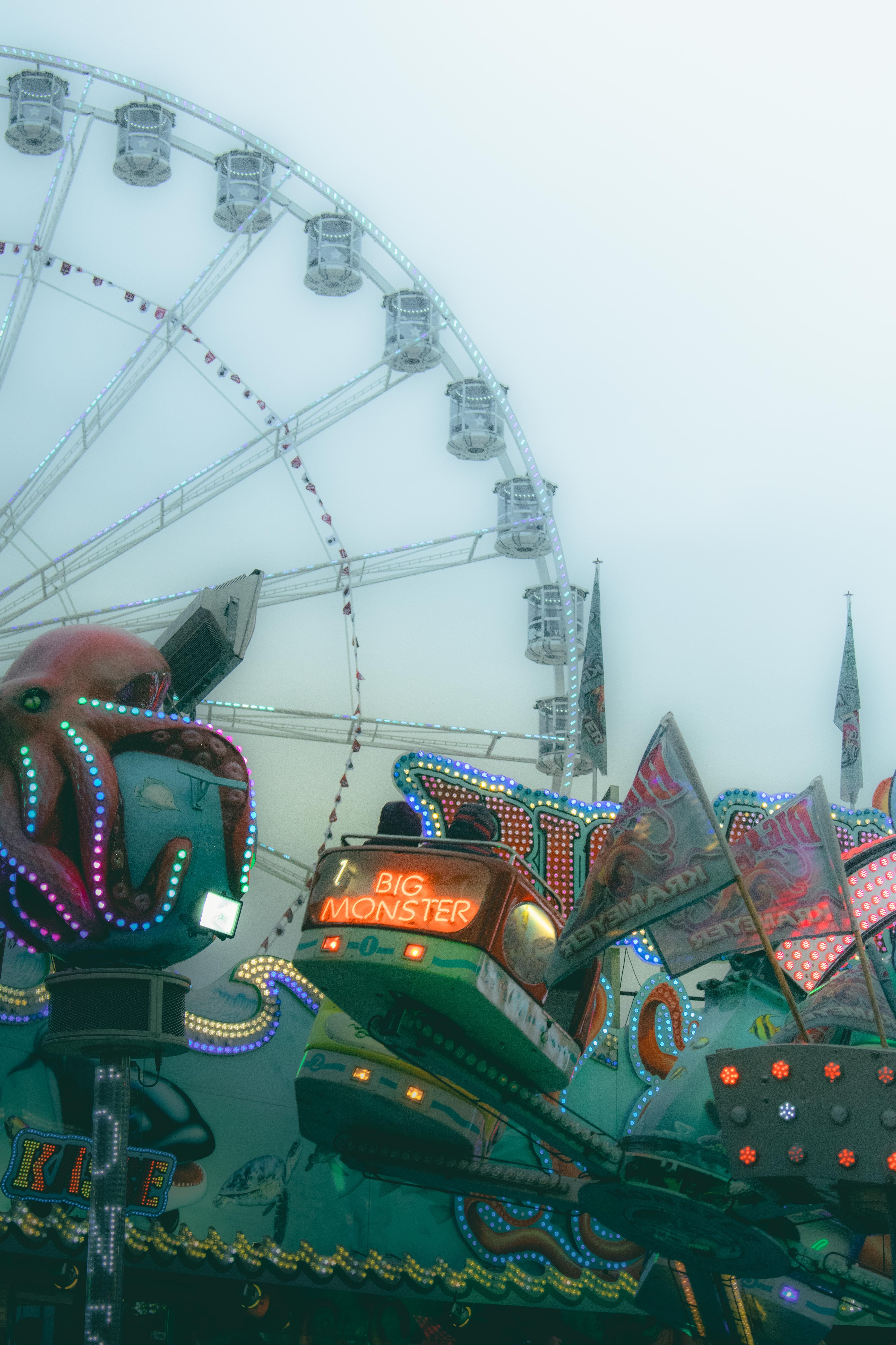 Photo of Ferris Wheel in Amusement Park · Free Stock Photo